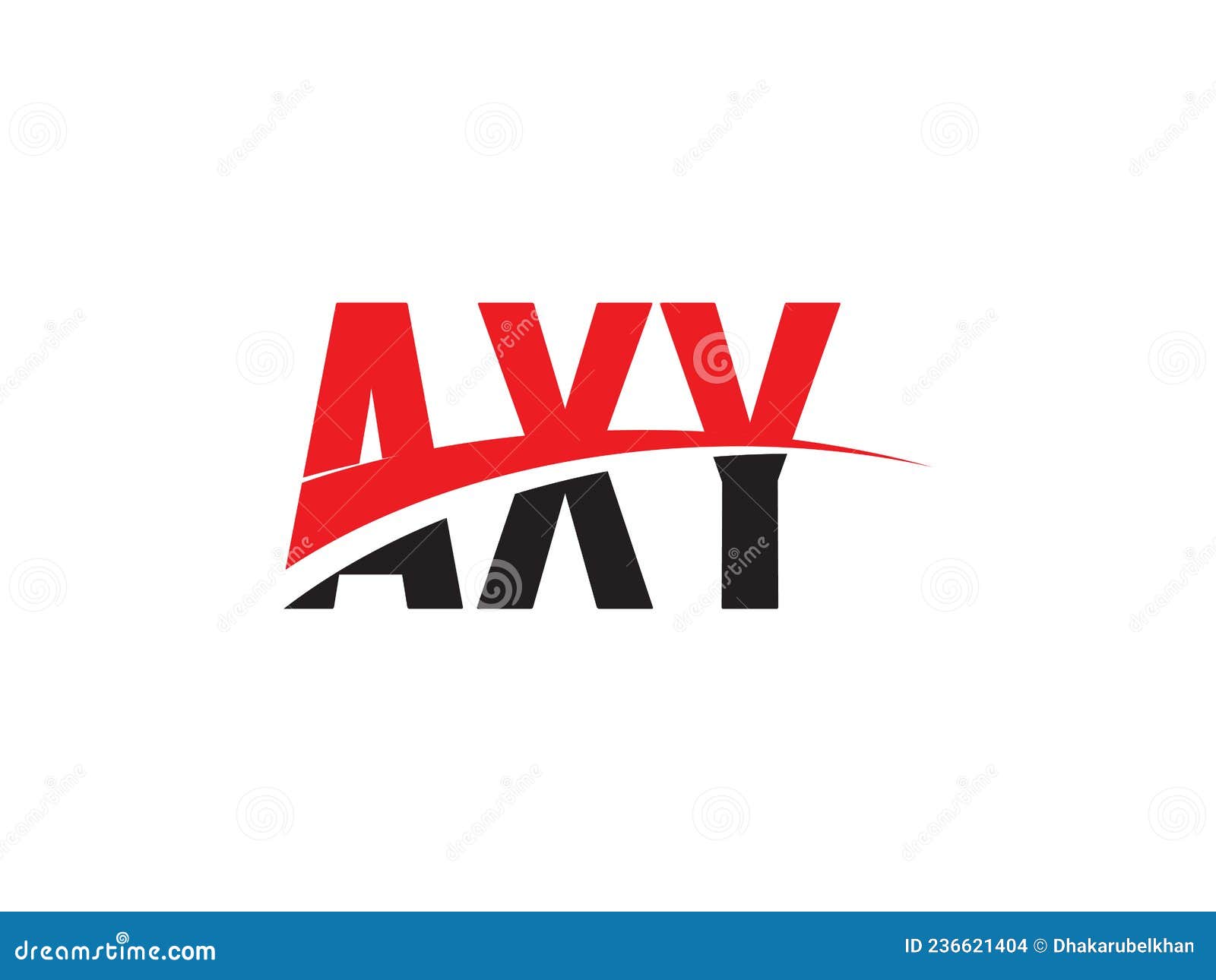 AXY Letter Initial Logo Design Vector Illustration Stock Vector ...