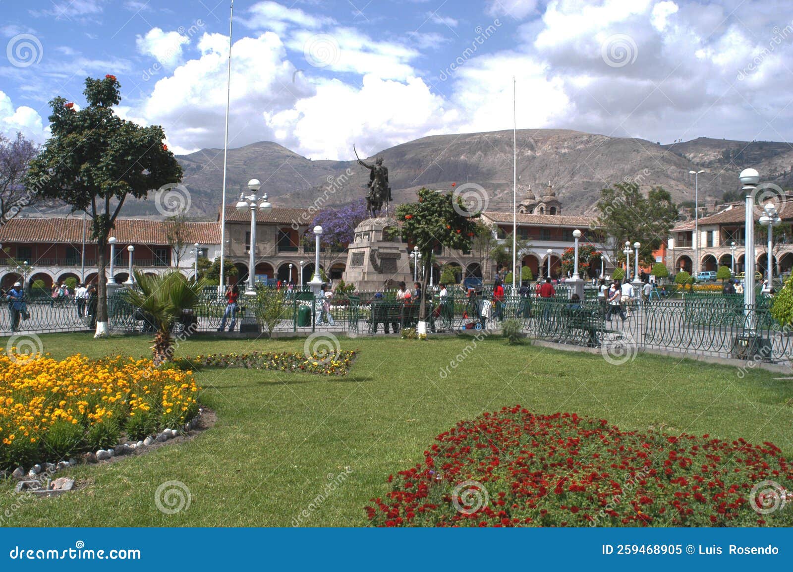 AYACUCHO, PERU: View of Ayacucho Cathedral and Main Square Editorial ... AYACUCHO, PERU: View of Ayacucho Cathedral and Main Square Editorial ...