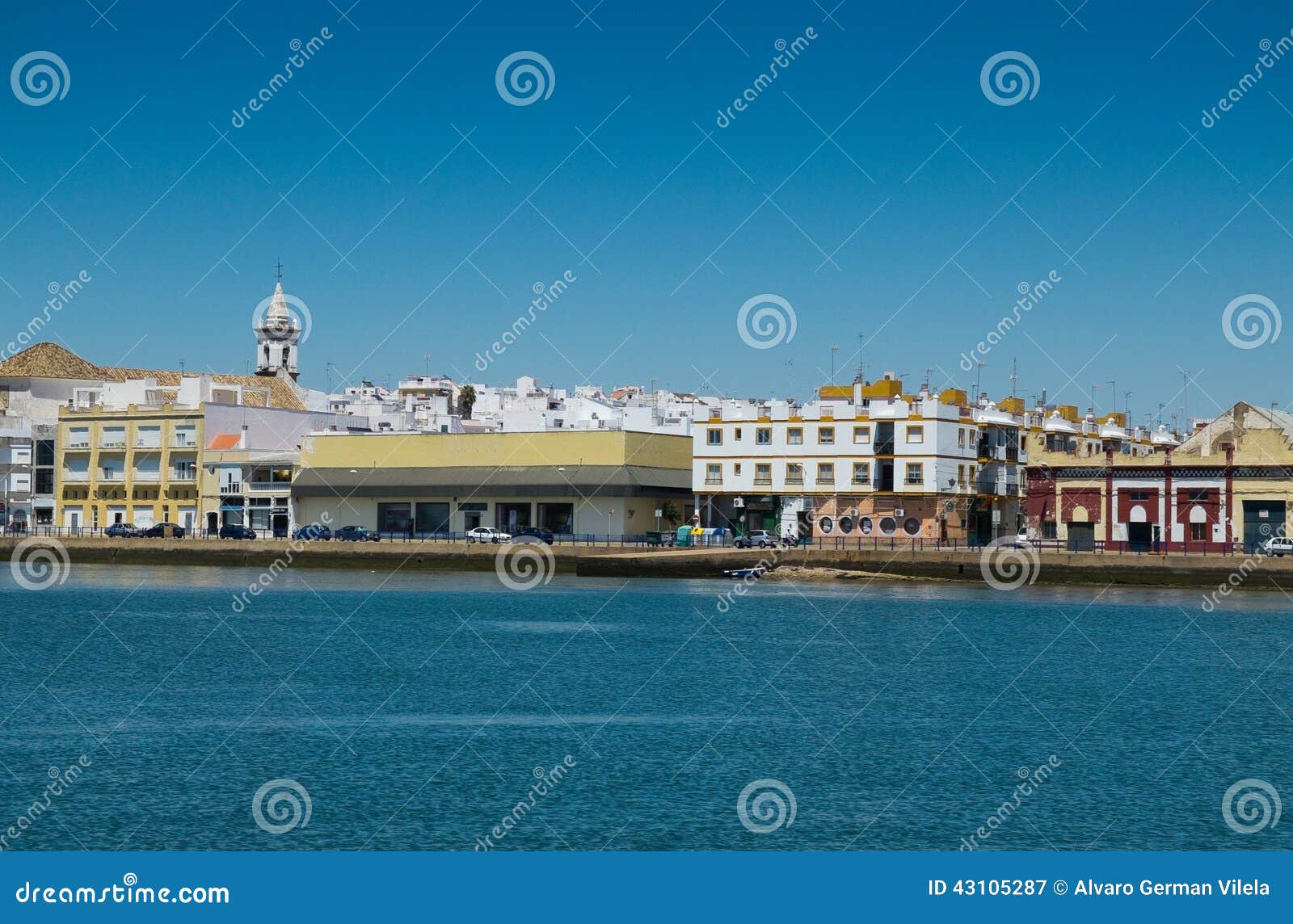 Ayamonte, Huelva. Spain. stock image. Image of cityscape - 43105287