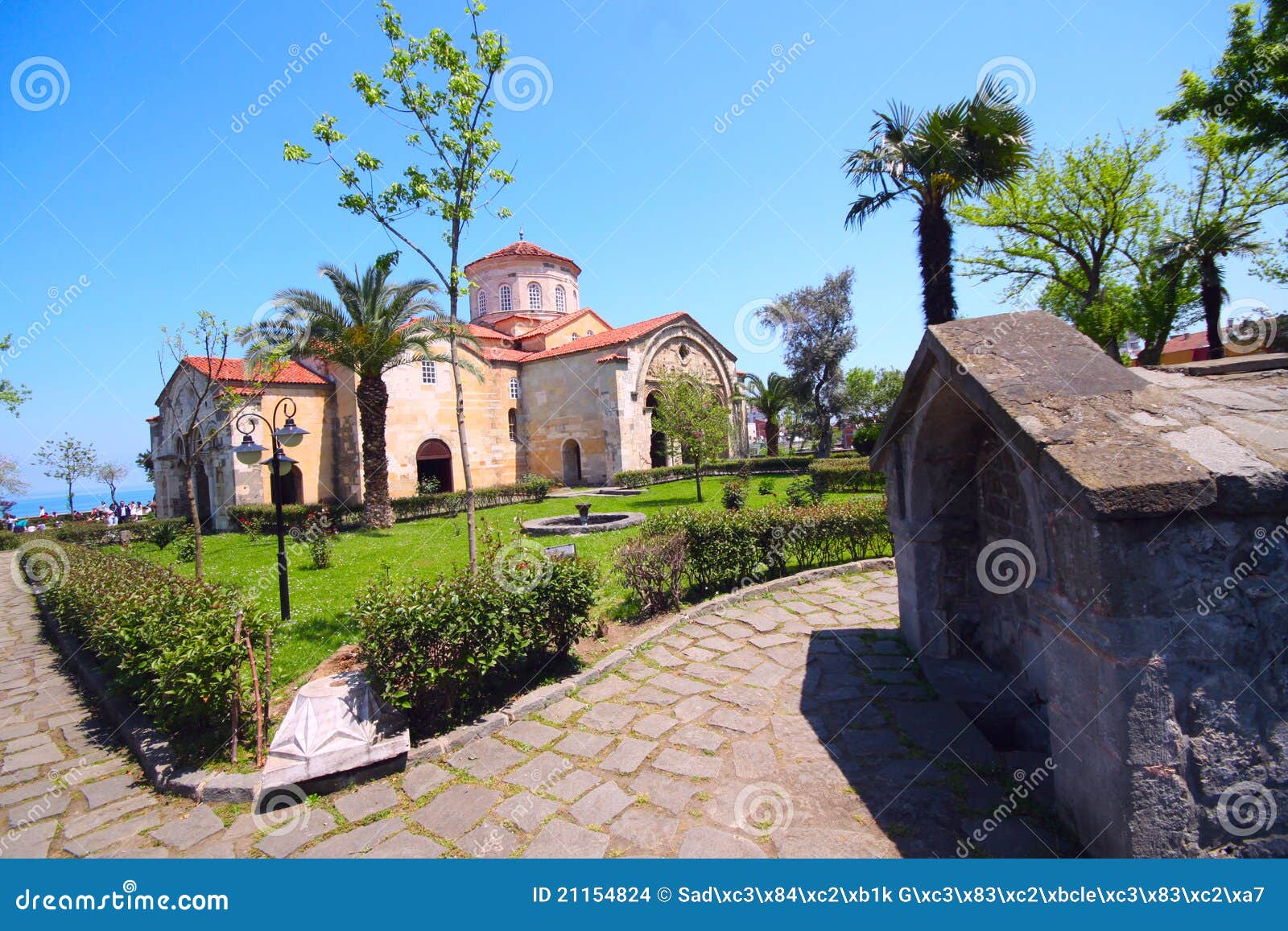 Ayasofya Museum Trabzon editorial stock image. Image of history - 21154824