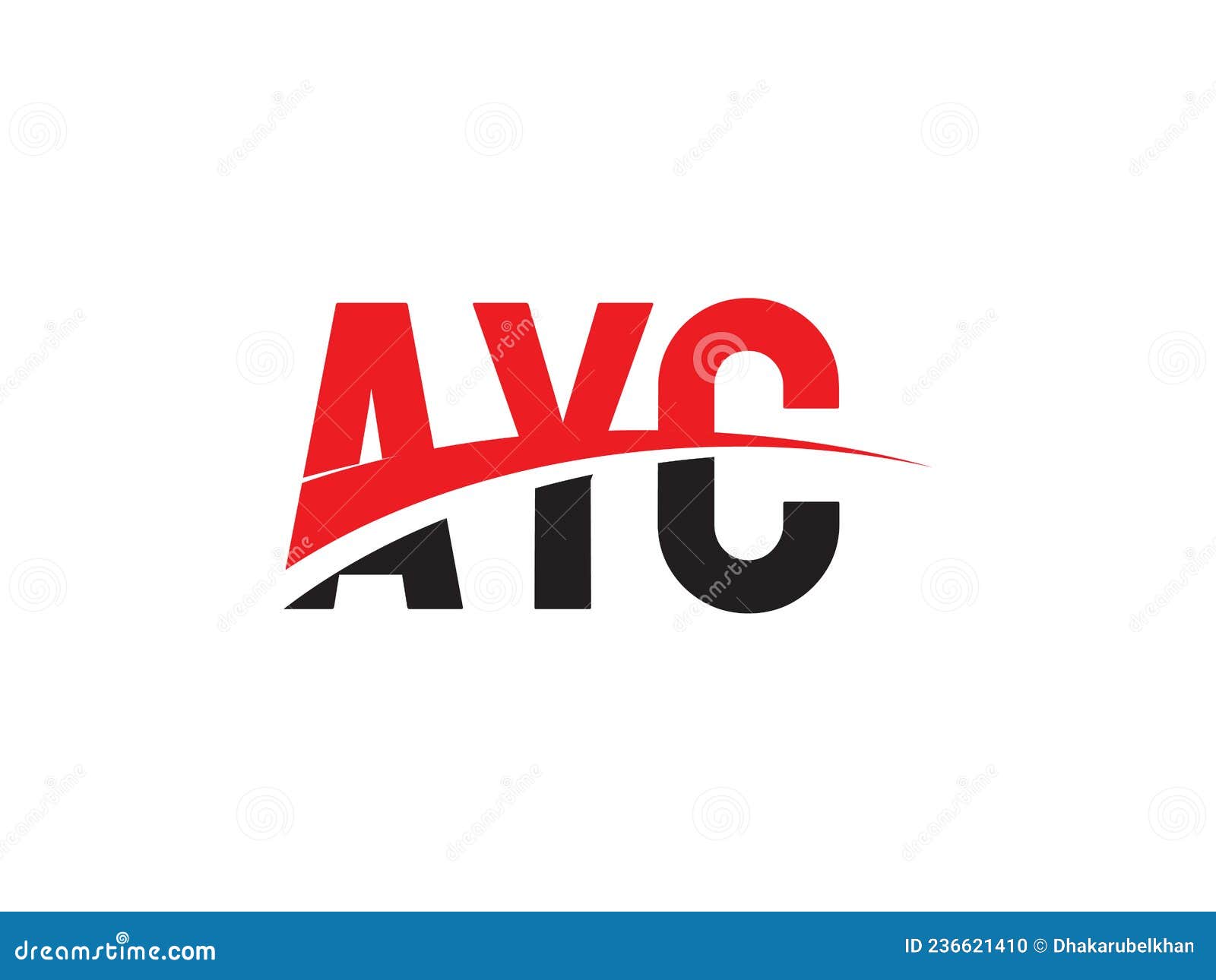AYC Letter Initial Logo Design Vector Illustration Stock Vector ...