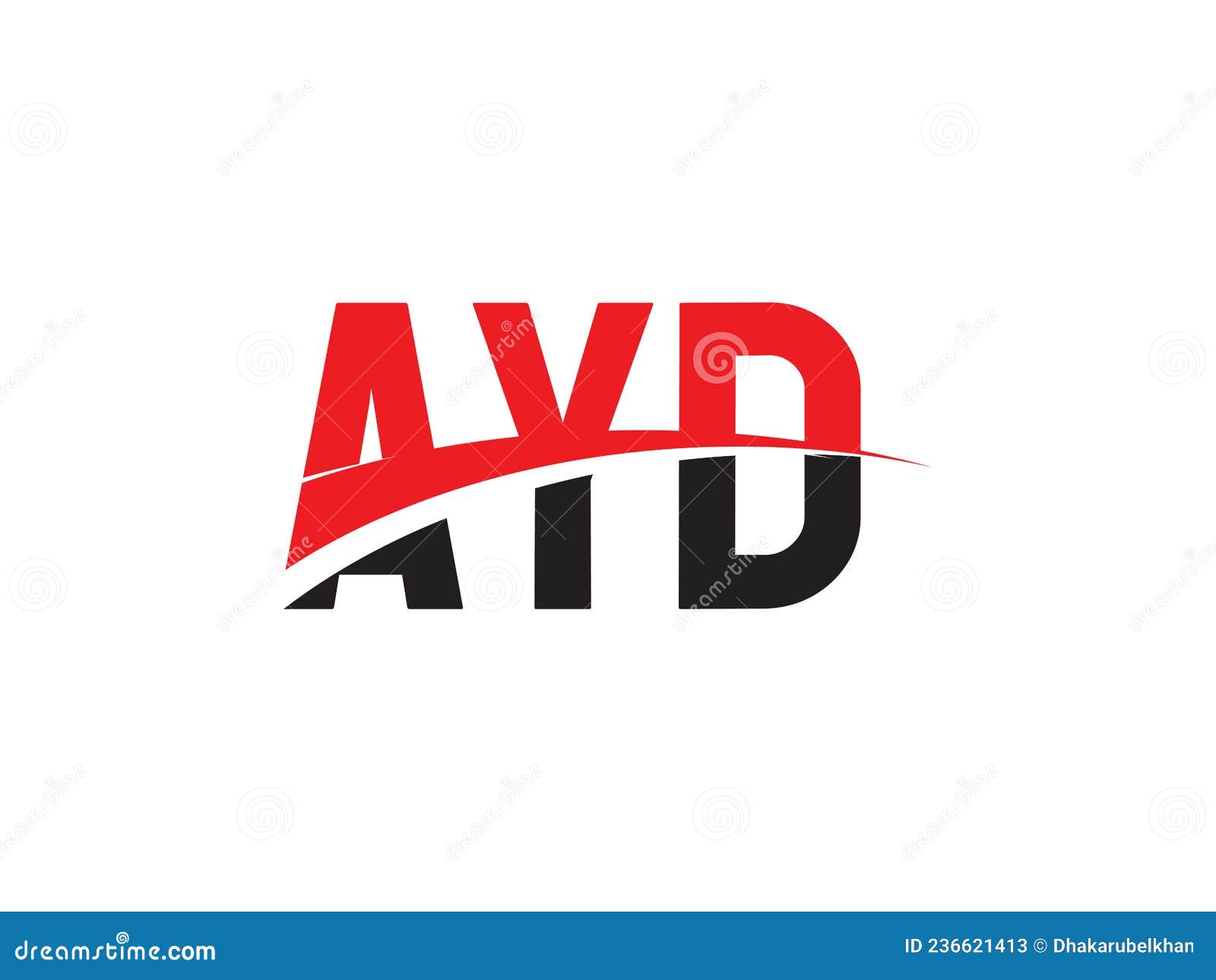 AYD Letter Initial Logo Design Vector Illustration Stock Vector ...