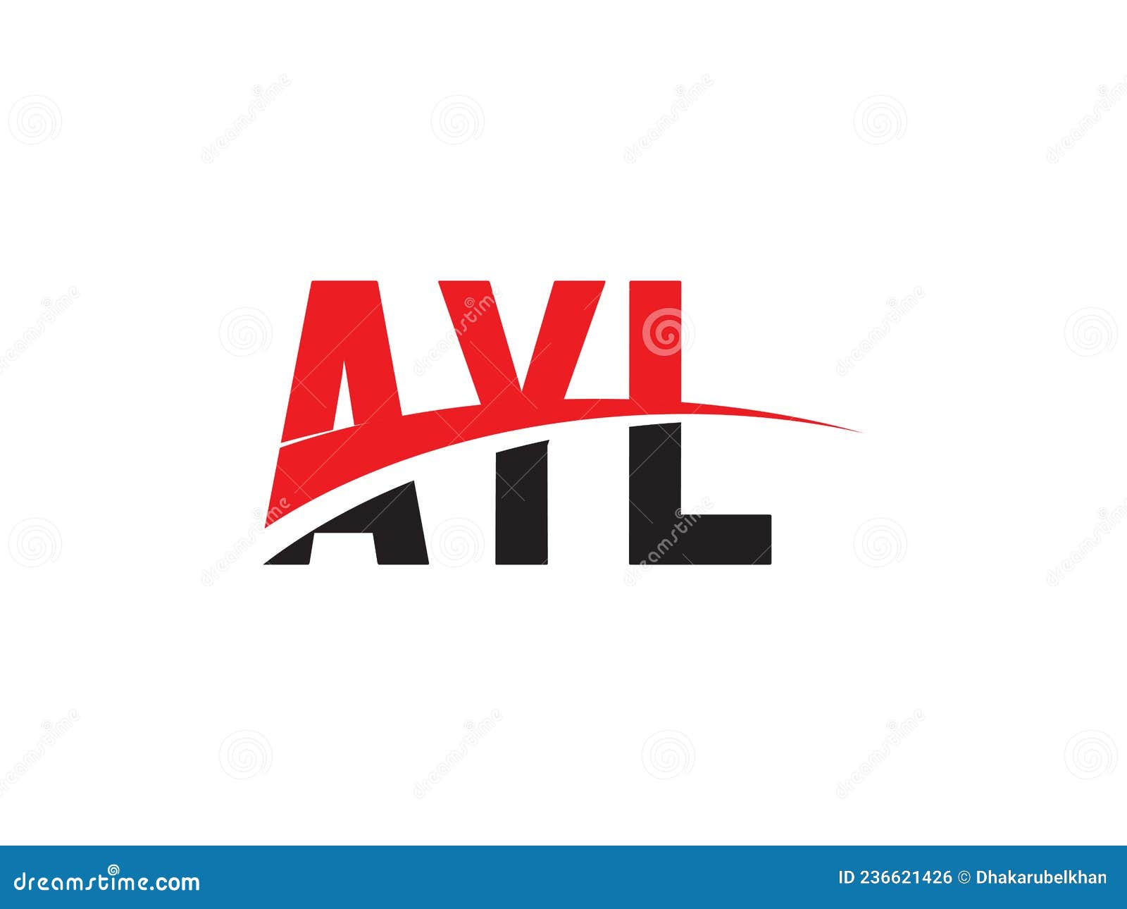 AYL Letter Initial Logo Design Vector Illustration Stock Vector ...
