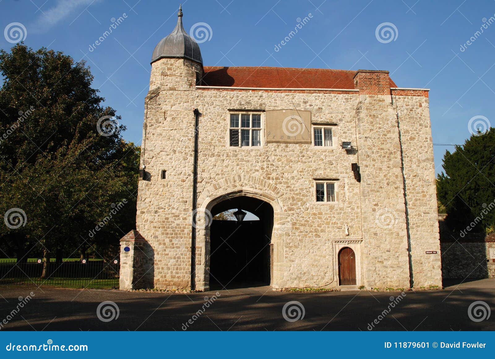 Aylesford Priory, Kent, England Stock Image - Image of worship, britain ...
