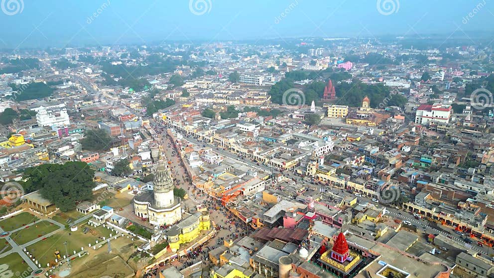 Ayodhya Drone View Shri Ram Mandir, Shri Hanuman Garhi Mandir, Lata ... Ayodhya Drone View Shri Ram Mandir, Shri Hanuman Garhi Mandir, Lata ...