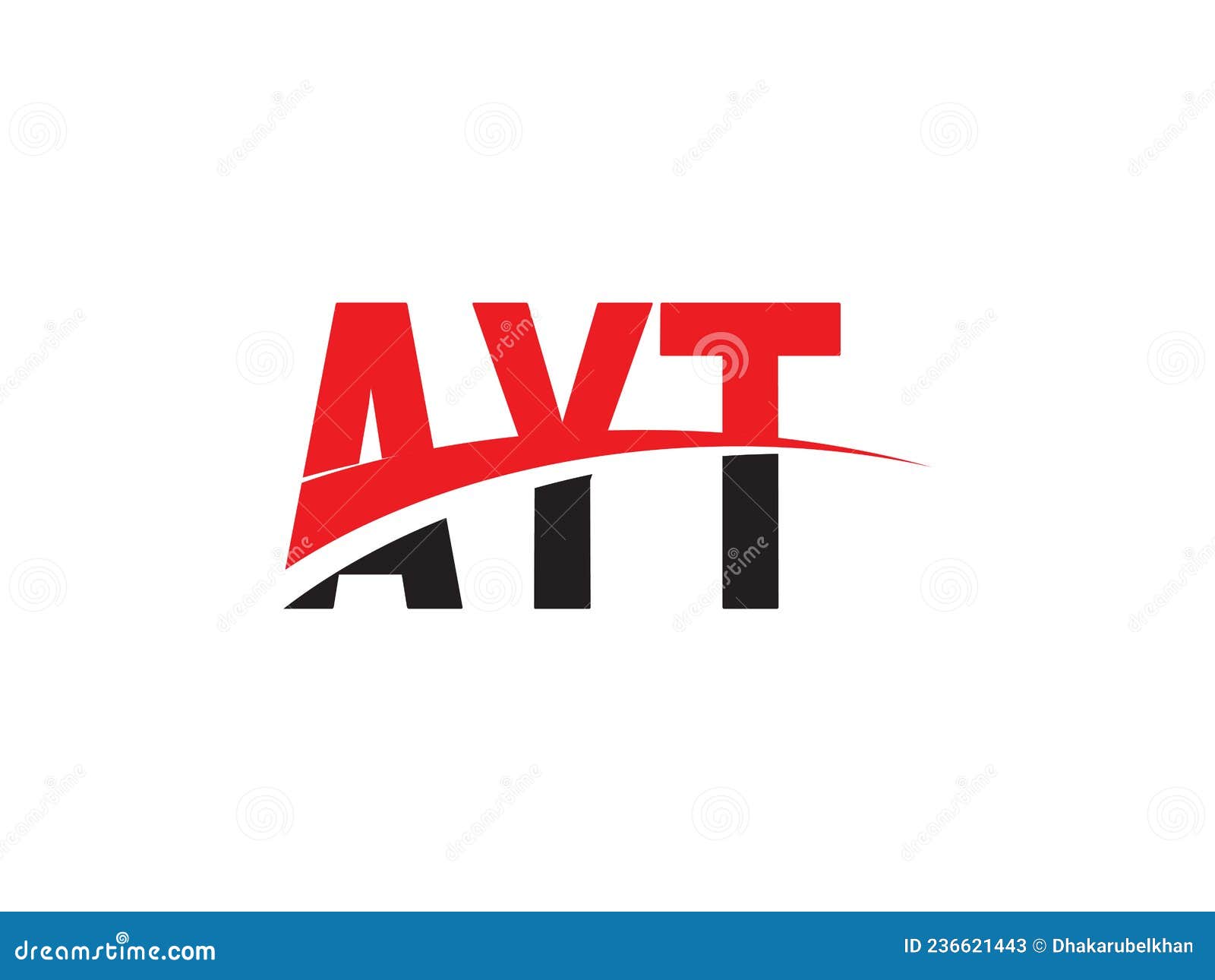 AYT Letter Initial Logo Design Vector Illustration Stock Vector ...