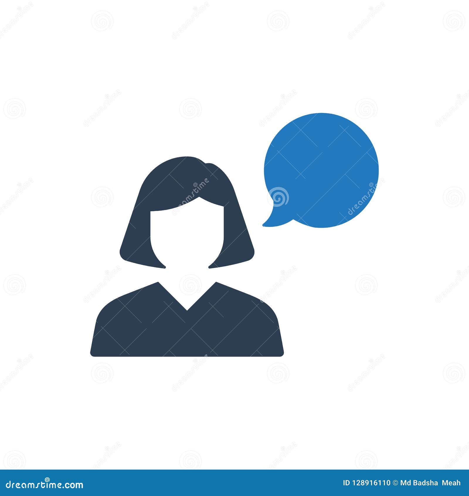 Ayudante, icono asesor ilustración del vector. Ilustración de vector ...