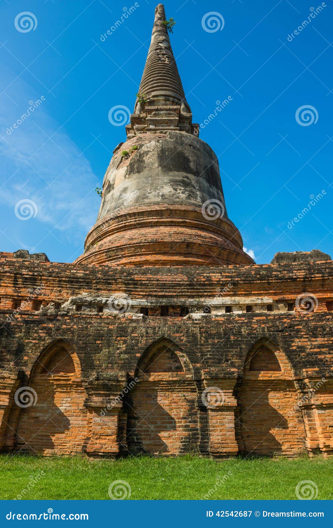 Ayudhya Temple stock image. Image of buddhism, temple - 42542687