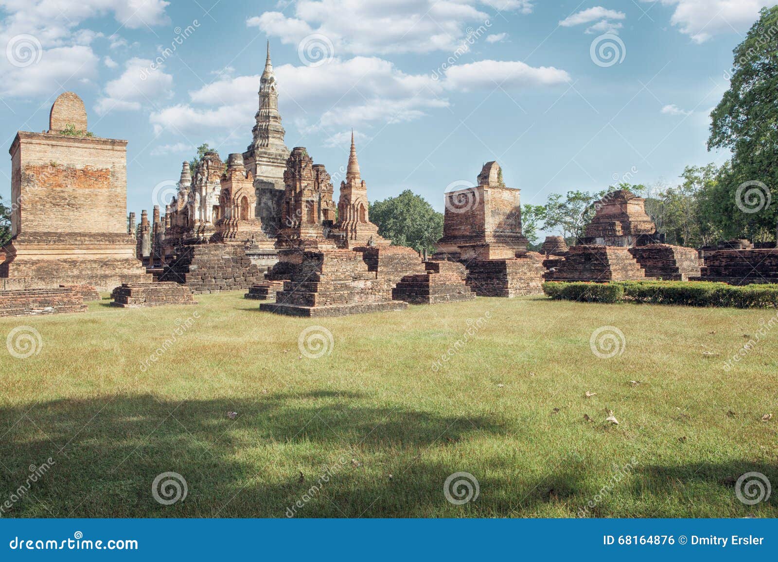 Ayutthaya stock photo. Image of building, asia, meditation - 68164876