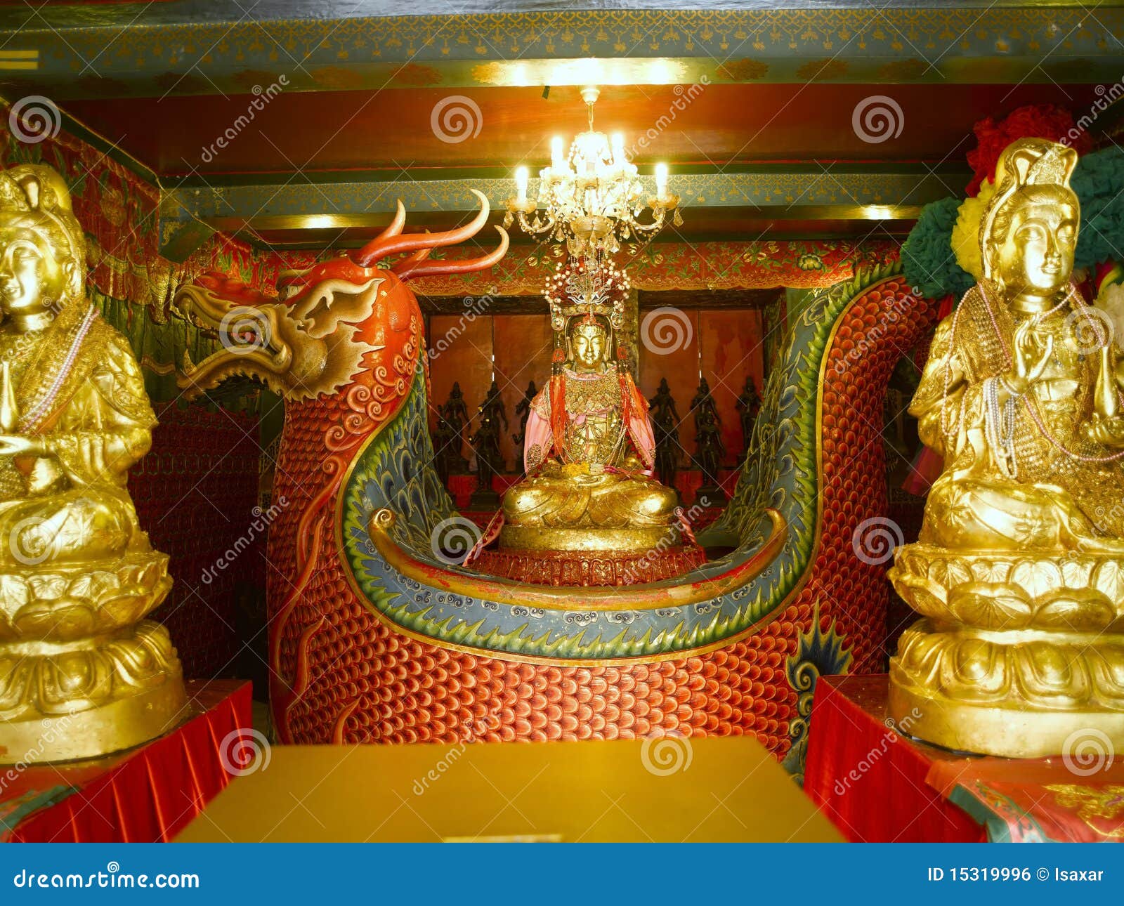 Ayutthaya Wat Phanan Choeng Stock Photo - Image of phanan, siam: 15319996