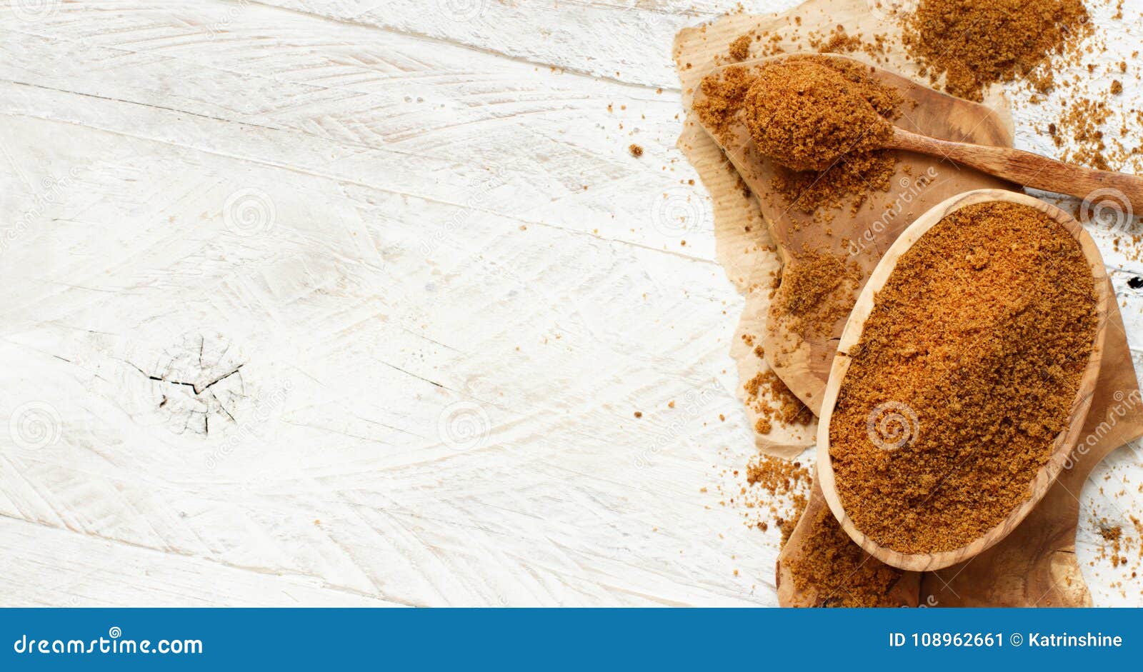 Azúcar De Caña Sin Refinar De Brown Imagen de archivo - Imagen de ...