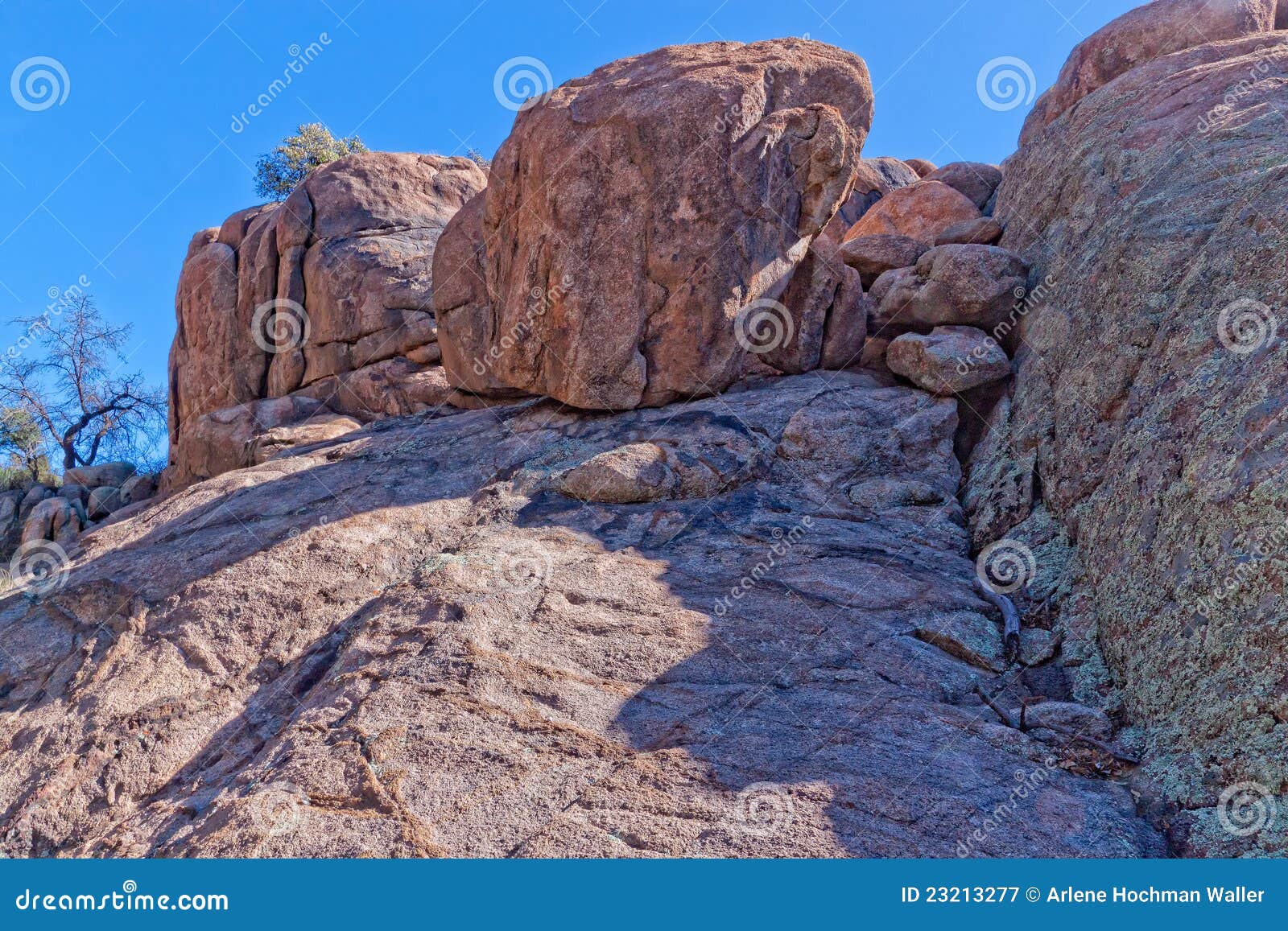 AZ-Prescott, Granite Dells stock image. Image of slopes - 23213277