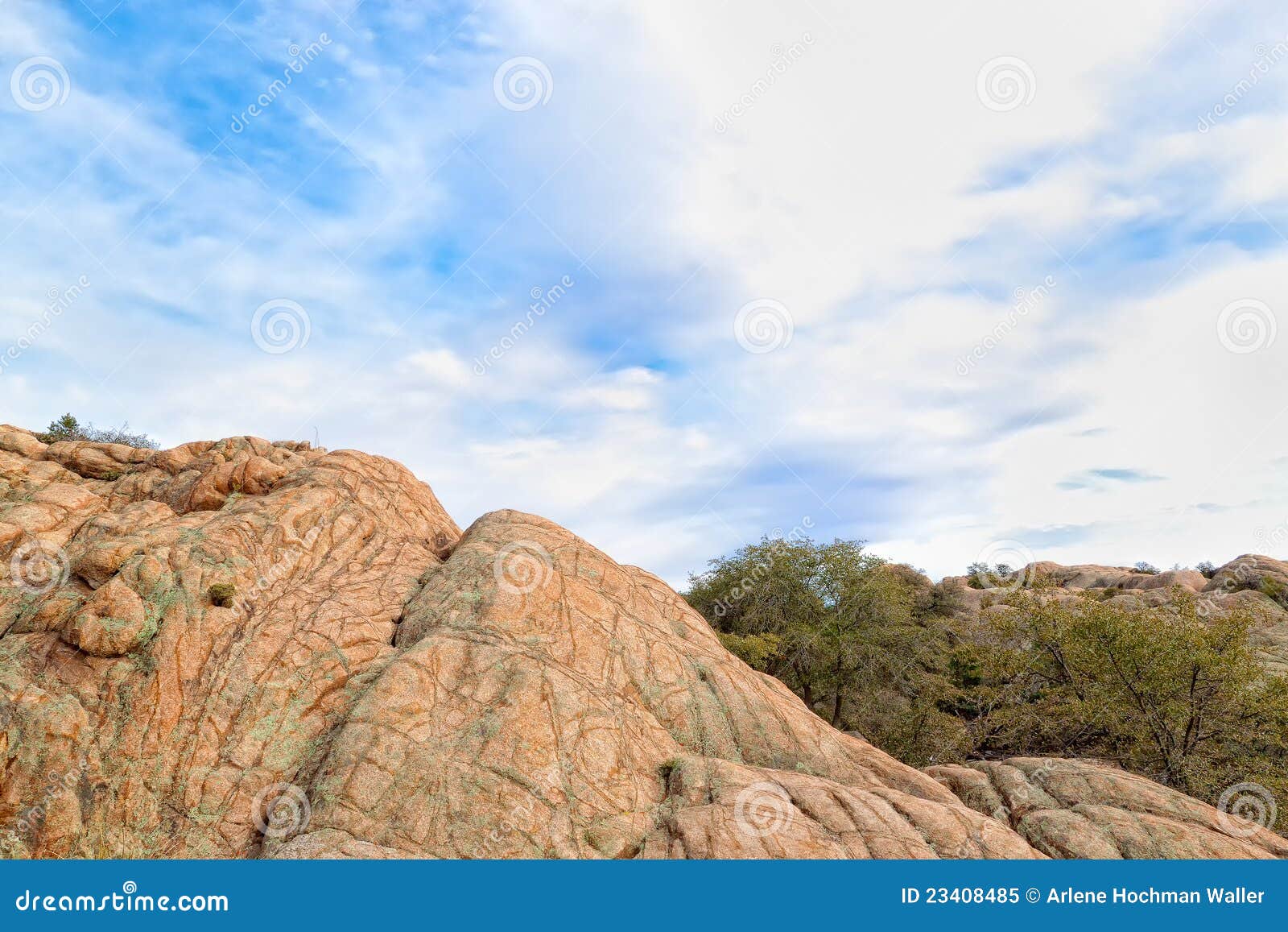 AZ-Prescott-Granite Dells stock image. Image of backpacking - 23408485