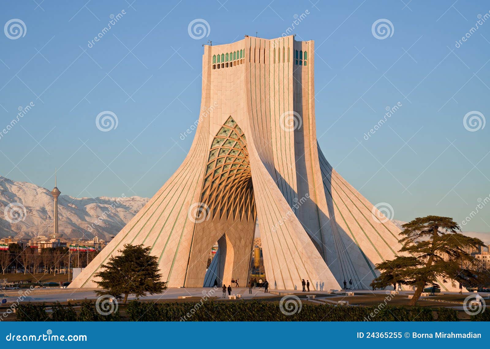 Milad Tower Also Known As The Tehran Tower Is A Multi-purpose Tower In ...
