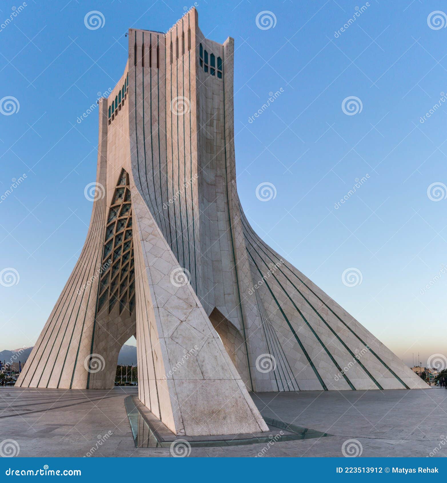 Azadi Tower Freedom Tower in Tehran, Ir Editorial Photography - Image ...