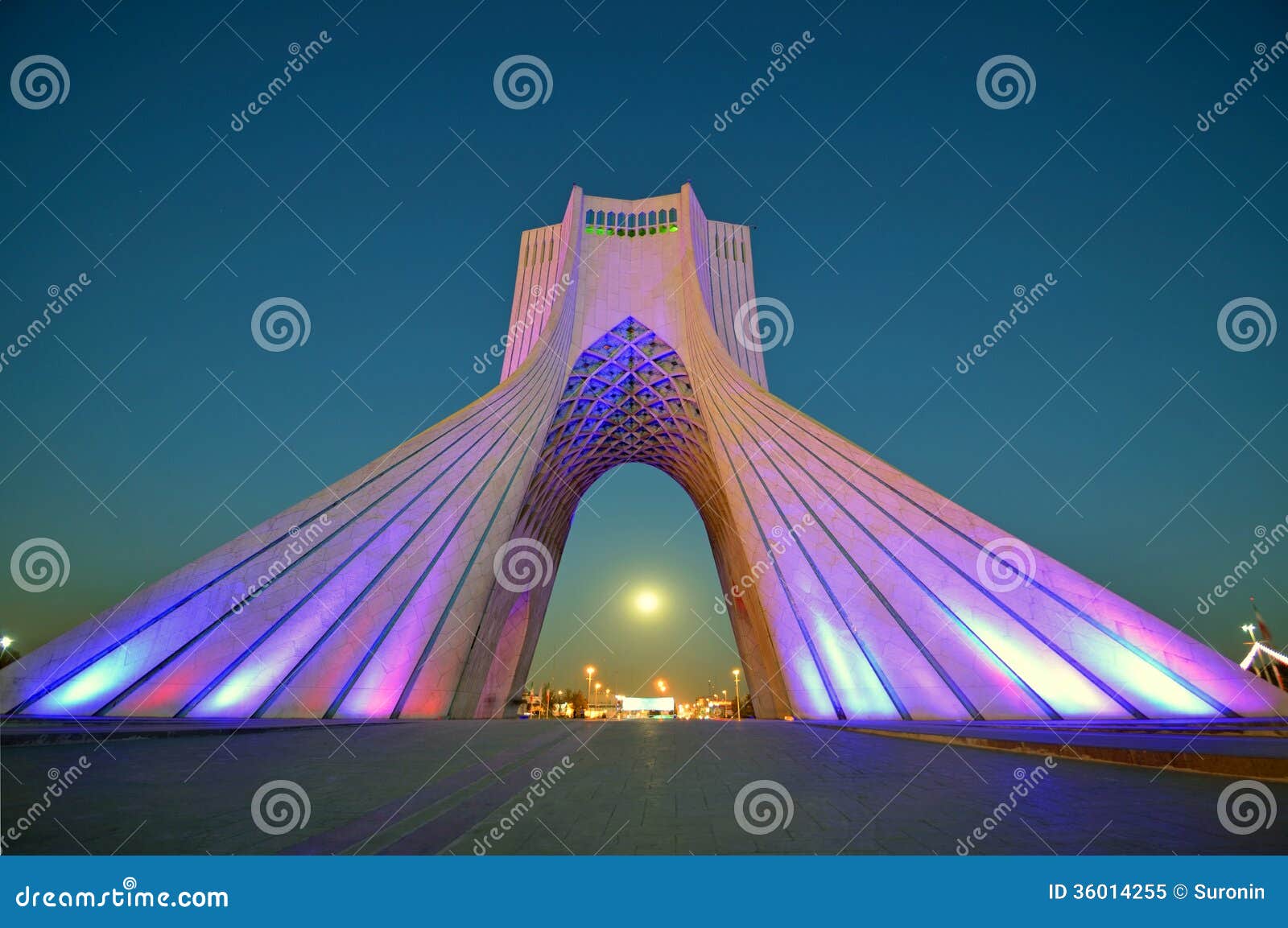 Azadi Tower Royalty-Free Stock Image | CartoonDealer.com #36008800