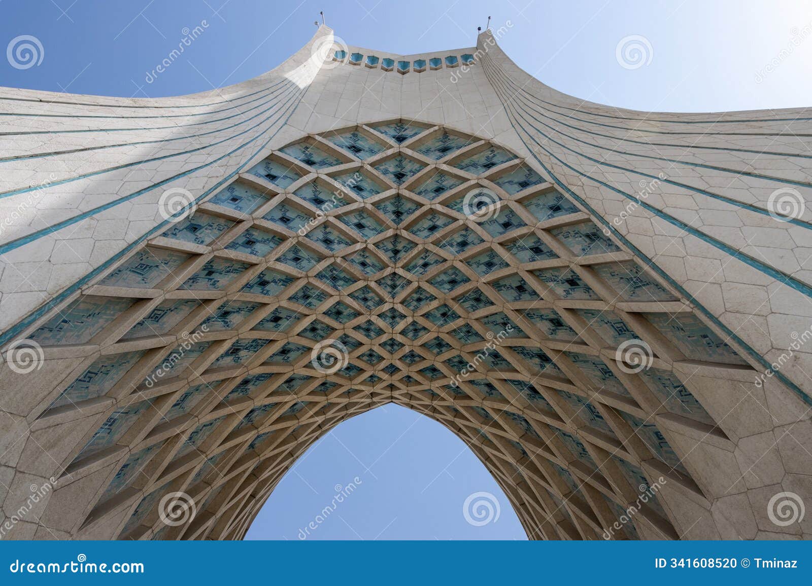 Azadi Tower in Tehran, the Capital of Iran Editorial Image - Image of ...