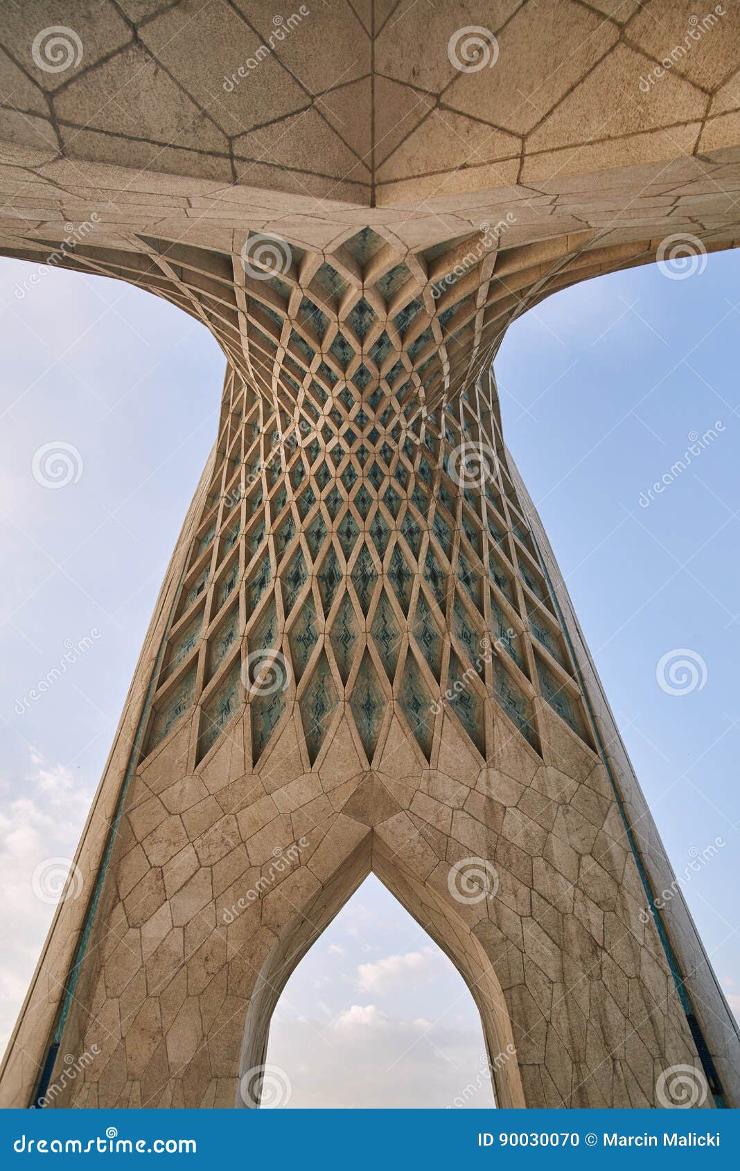 Azadi Tower stock photo. Image of capital, tourist, asia - 90030070
