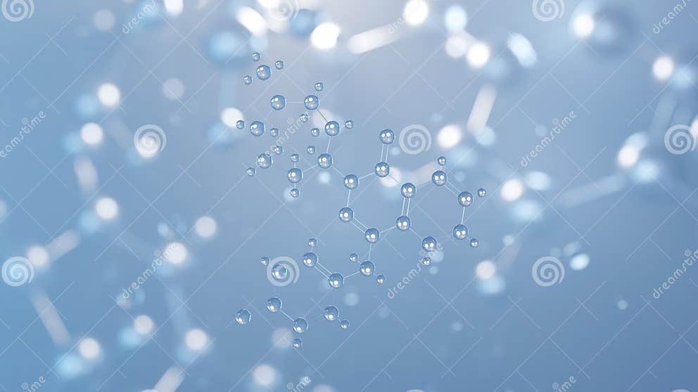 Azelastine Molecular Structure 3d, Antiallergic Agents, Structural ...