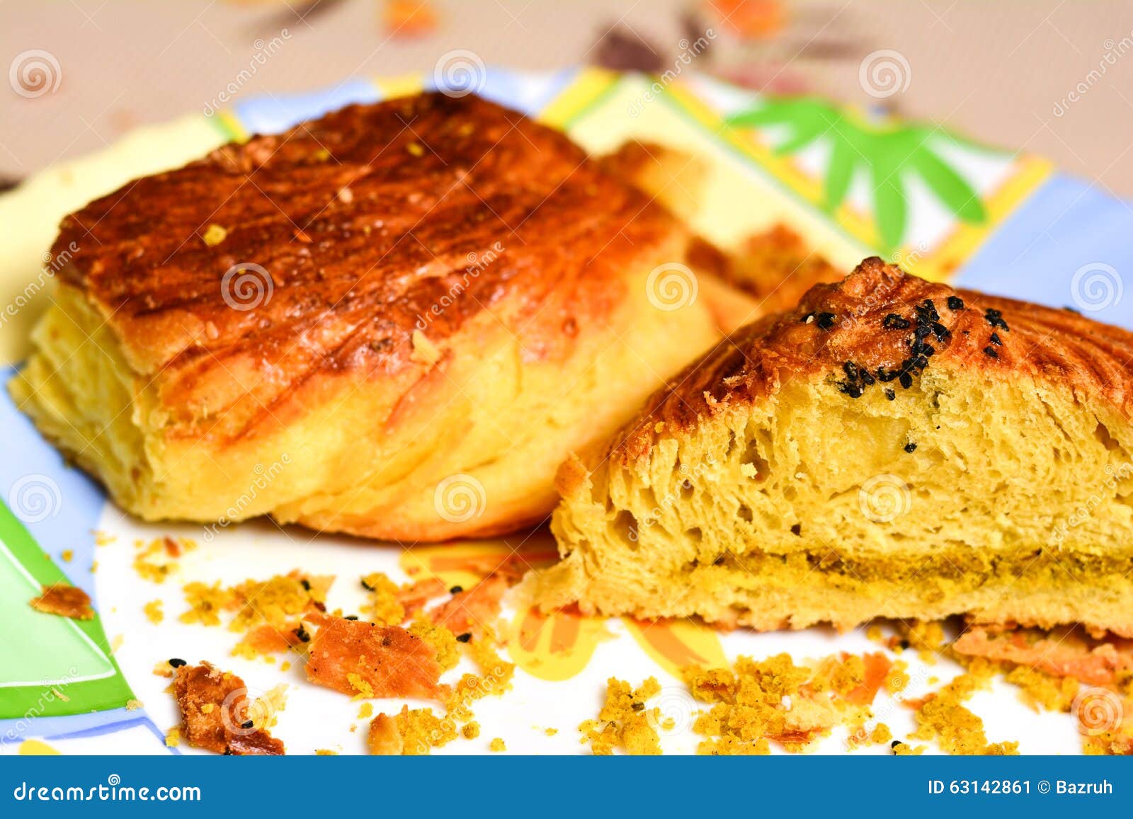 Azerbaijan Homemade Cakes Qogal Stock Image - Image of gogal, diet ...