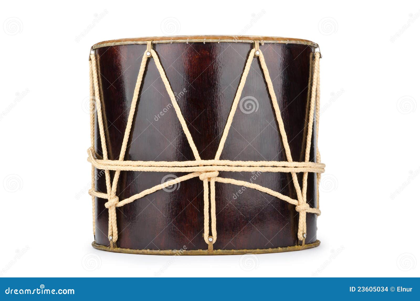 Azeri Traditional Drum Nagara Stock Photo - Image of bass, leather ...