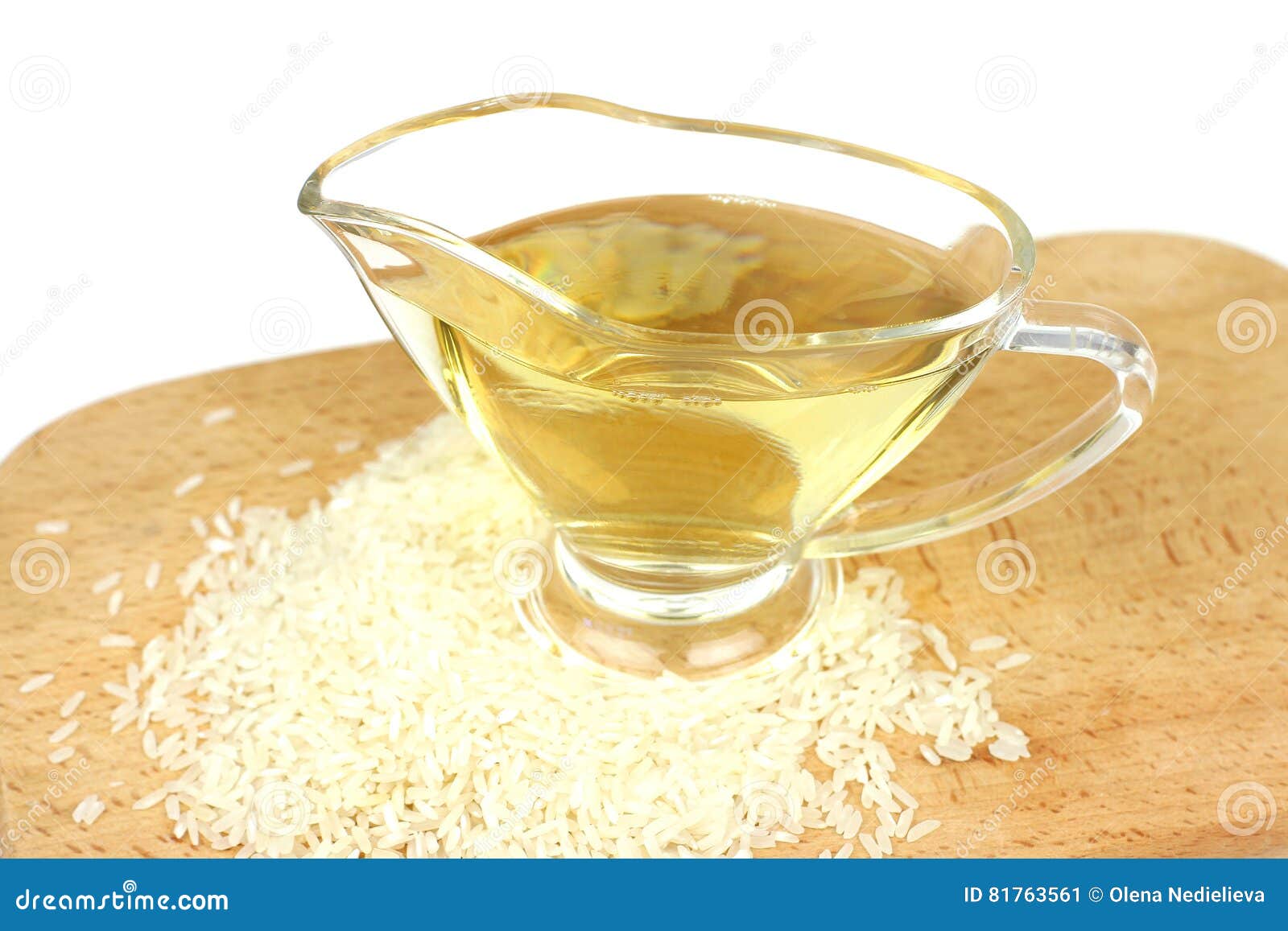 Azijn van de witte rijst stock afbeelding. Image of azië - 81763561