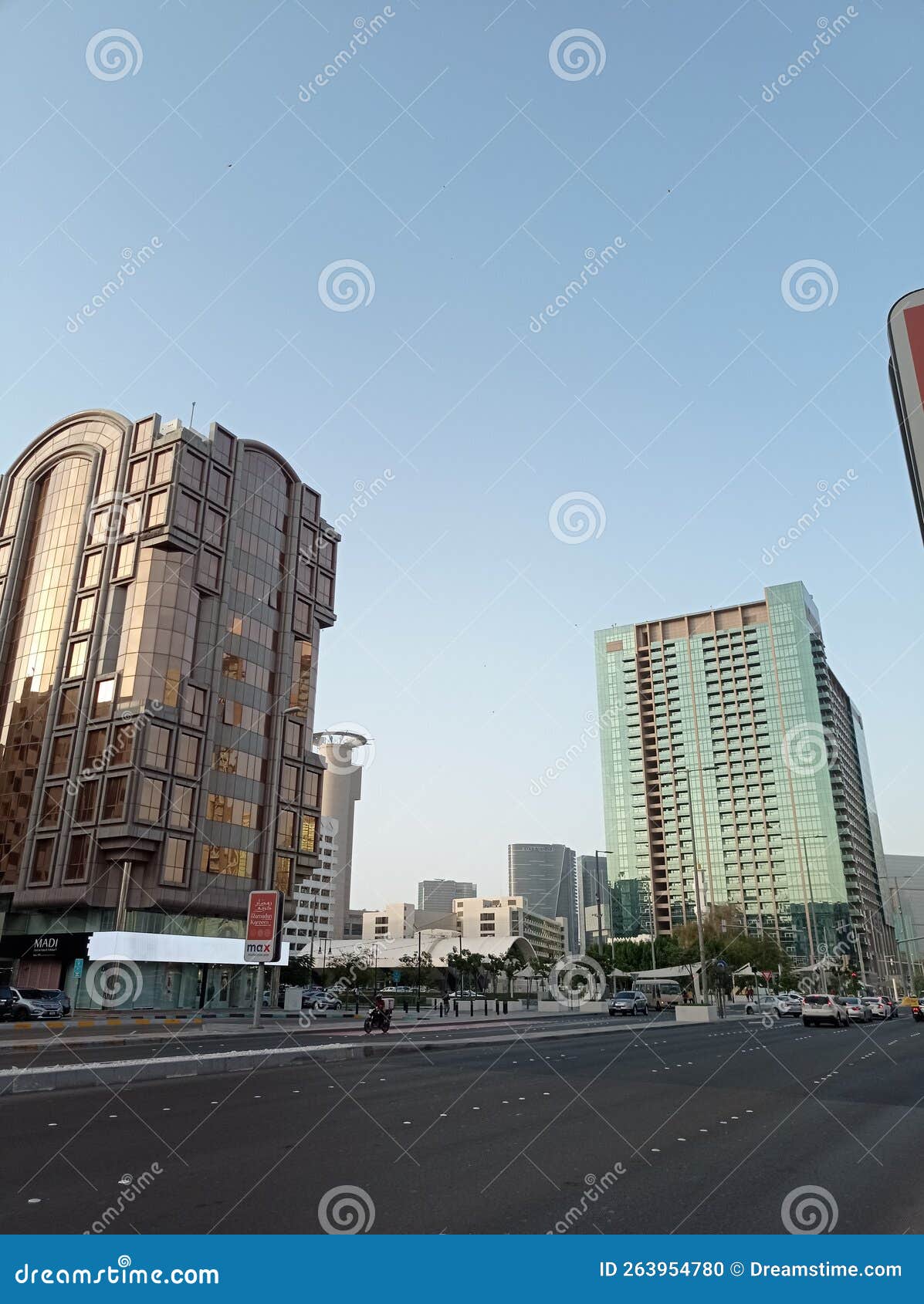 Aziziyah street abu dhabi editorial image. Image of aziziyah - 263954780