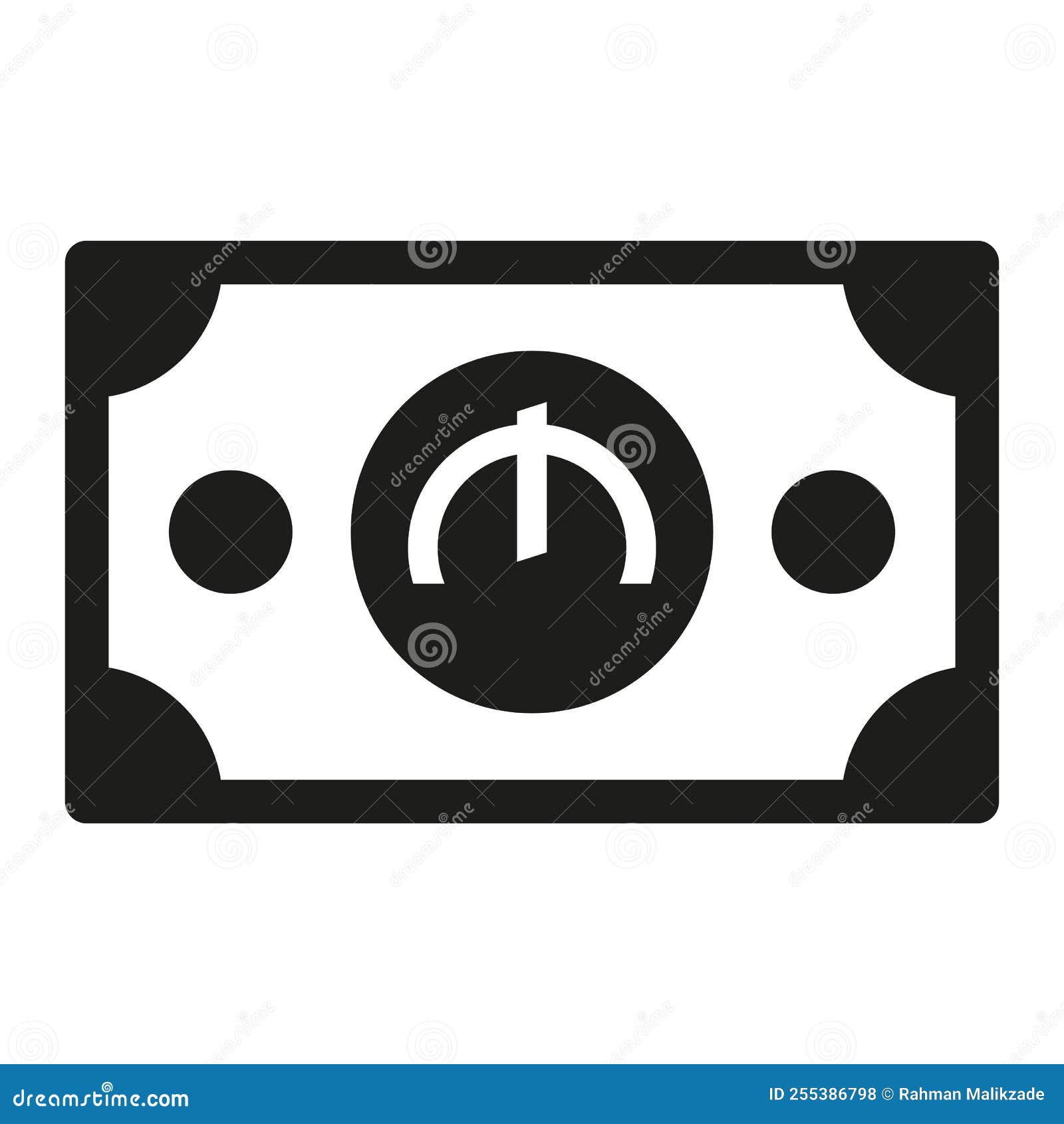 AZN Manat Icon. Azerbaijan Currency Vector Illustration Stock Vector ...