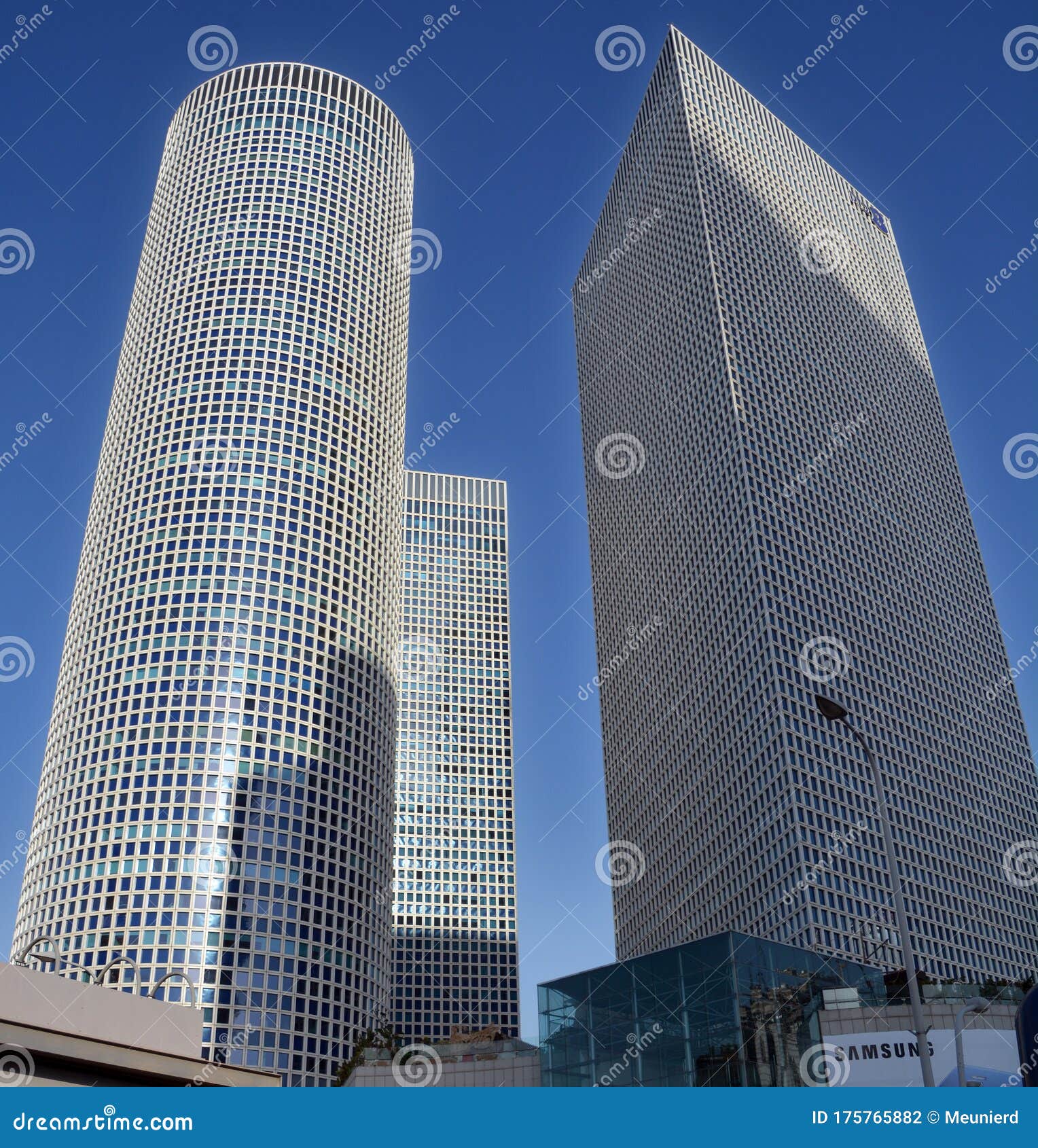 Azrieli Center is a Complex of Skyscrapers. Editorial Photography ... Azrieli Center is a Complex of Skyscrapers. Editorial Photography ...