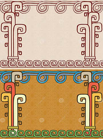 Aztec background stock vector. Illustration of national - 34628710