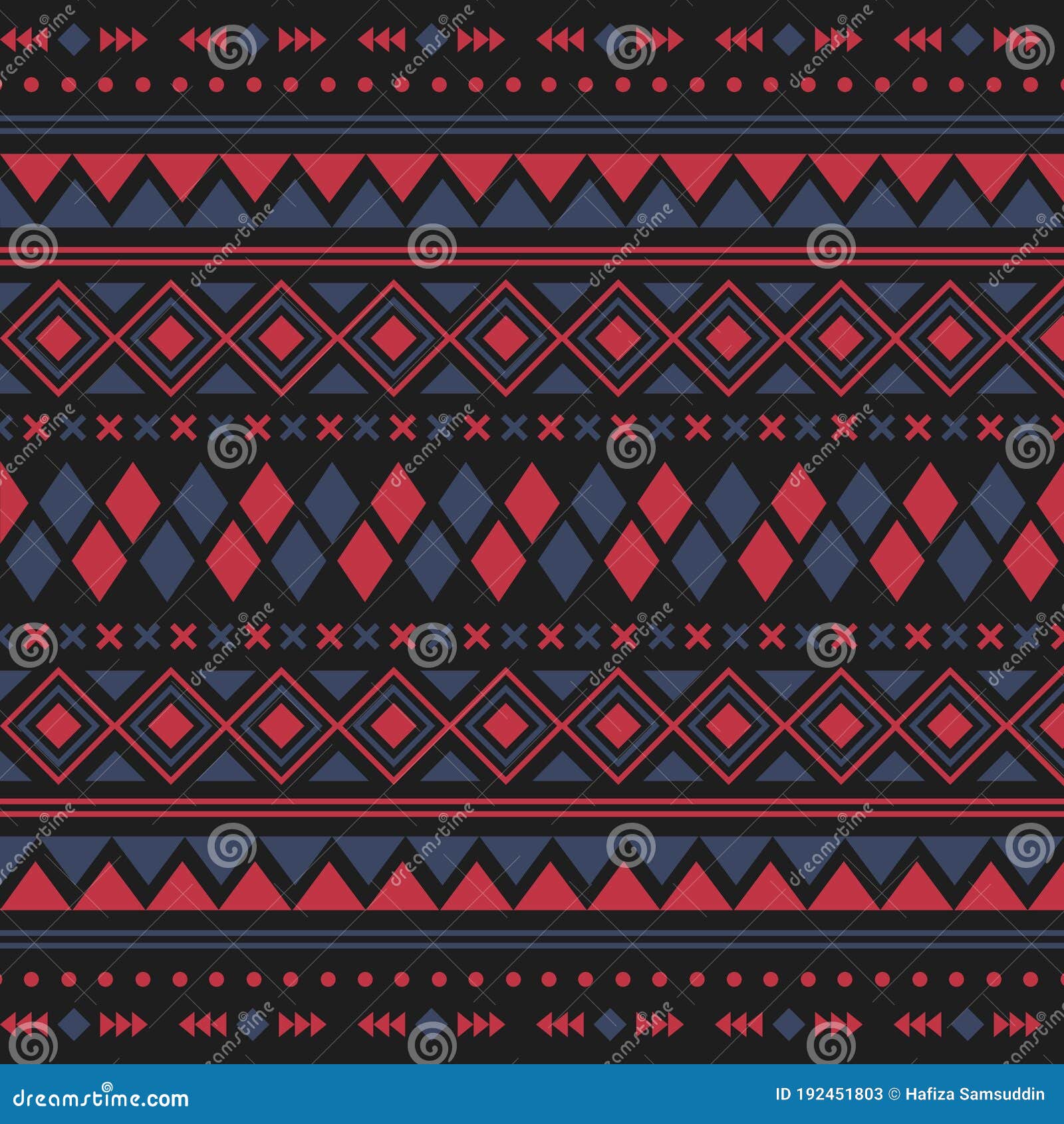 Aztec Background. Vector Illustration Decorative Design Stock Vector ...