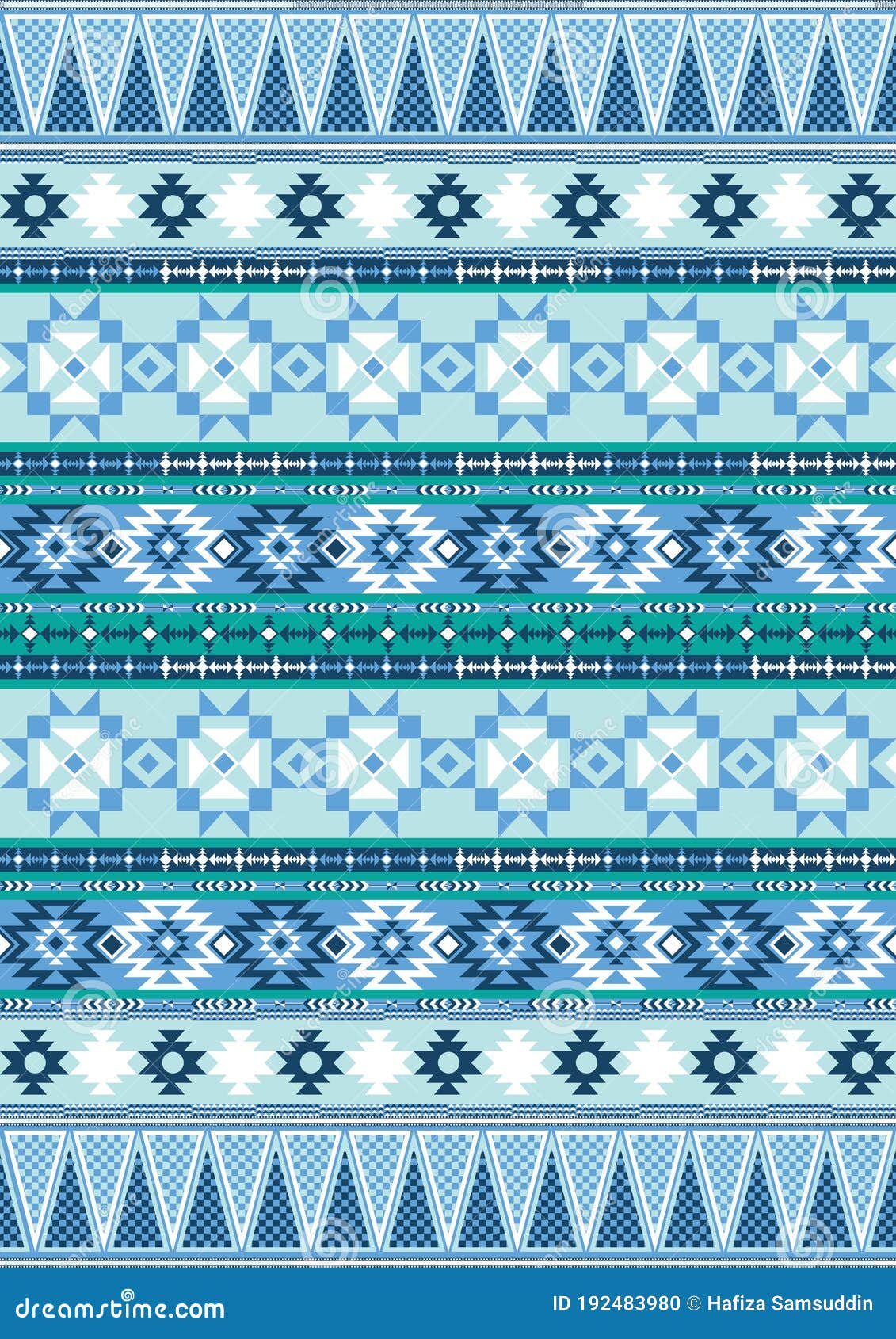 Aztec Background. Vector Illustration Decorative Design Stock Vector ...