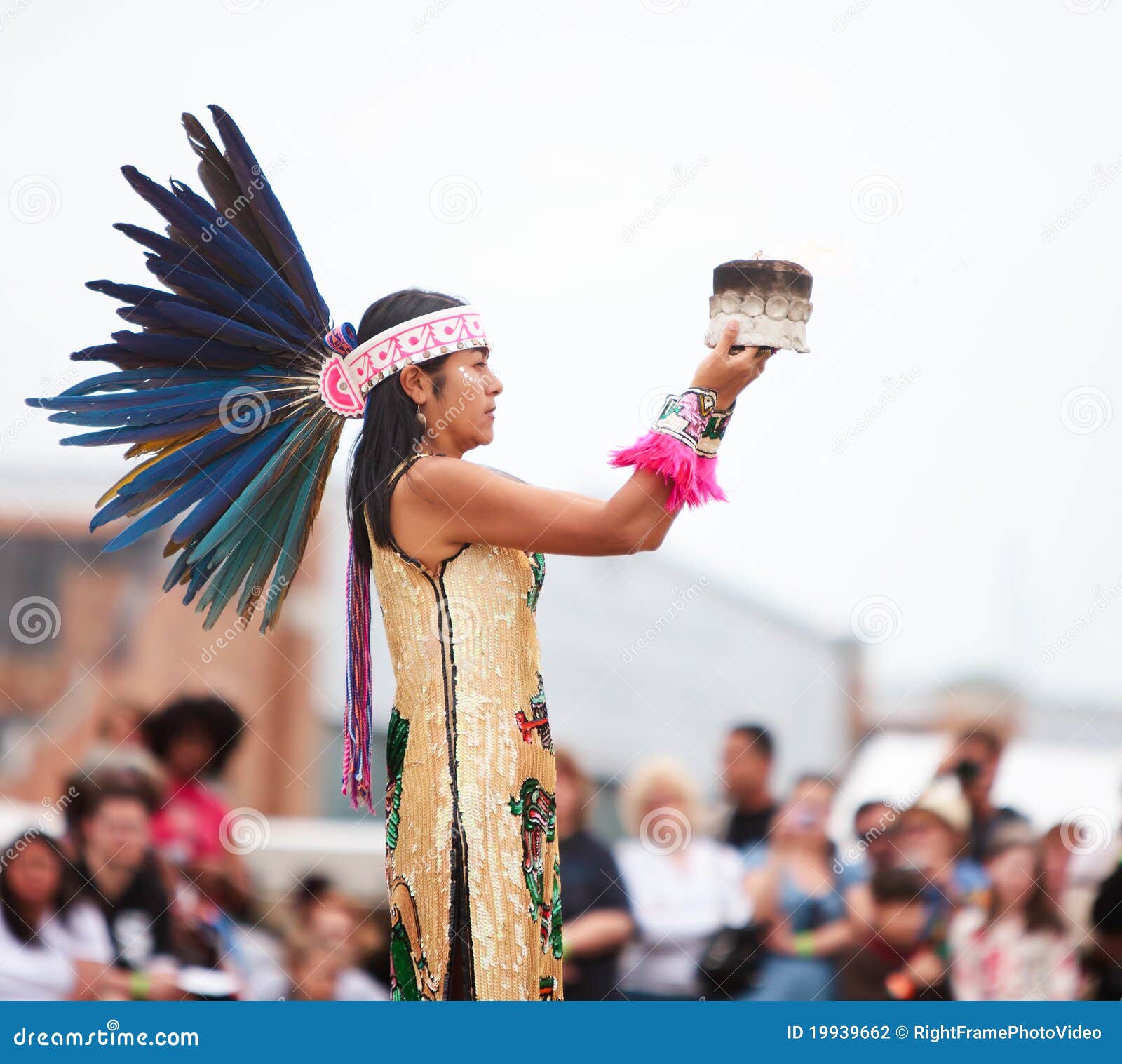 Aztec Dancer editorial photography. Image of dancers - 19939662