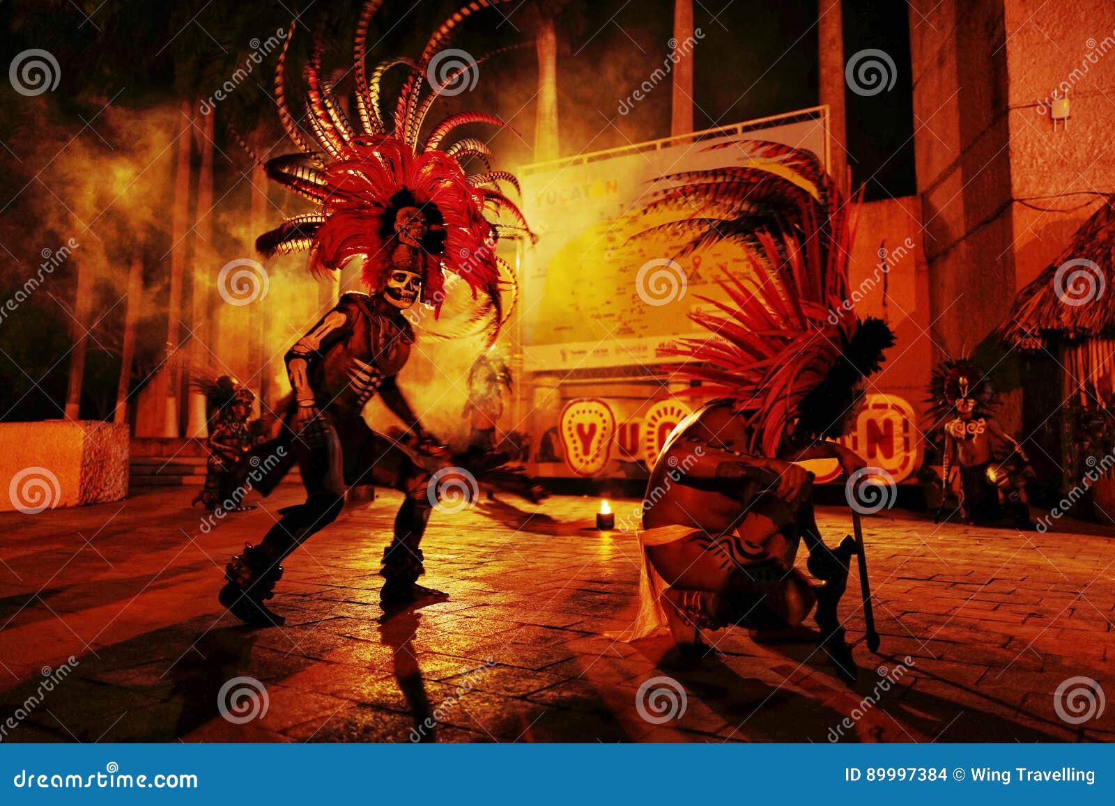 Aztec Dancer editorial stock image. Image of colorful - 89997384