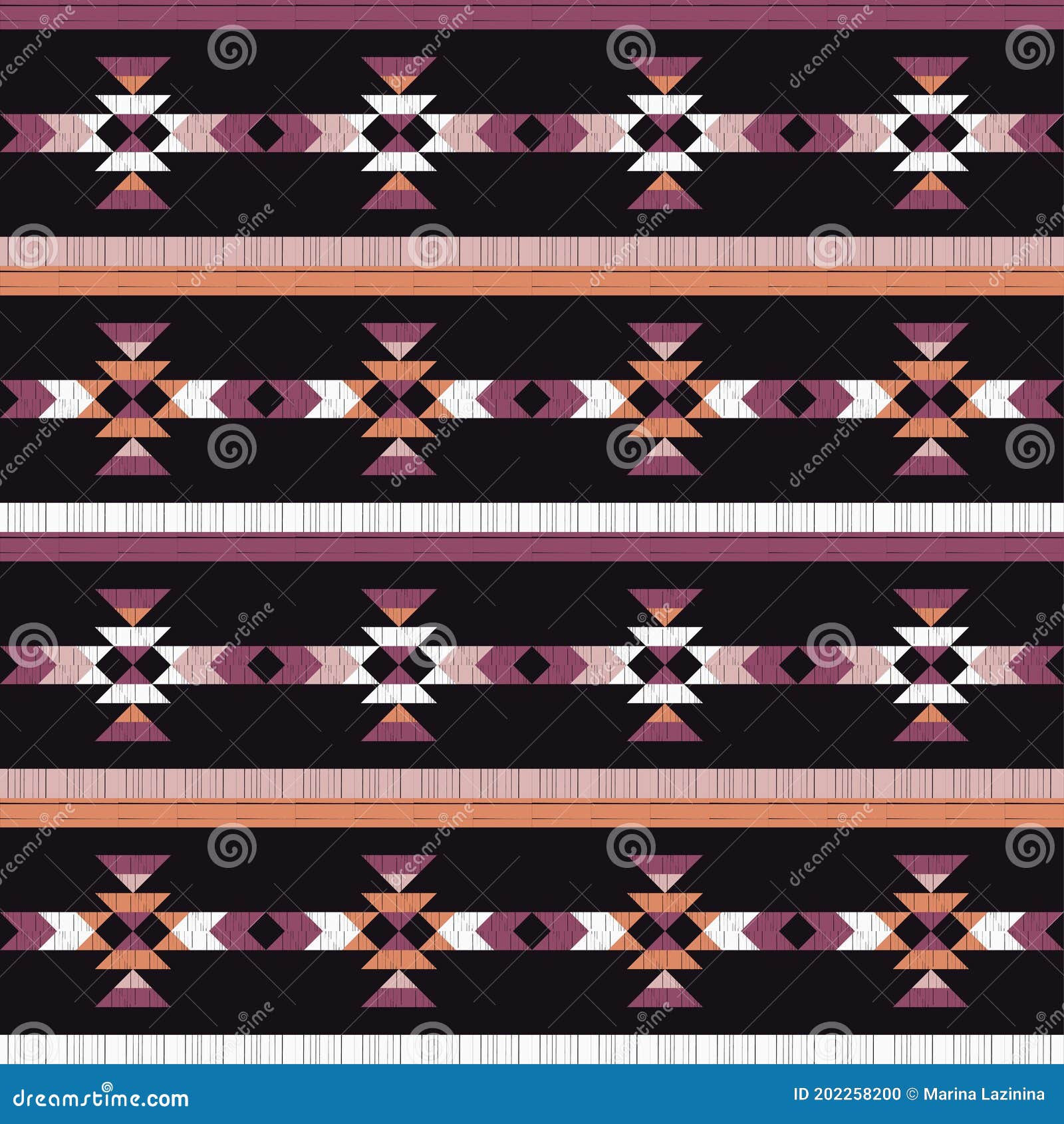 Aztec ElementsAztec Elements. Seamless Pattern. Design with Manual ...