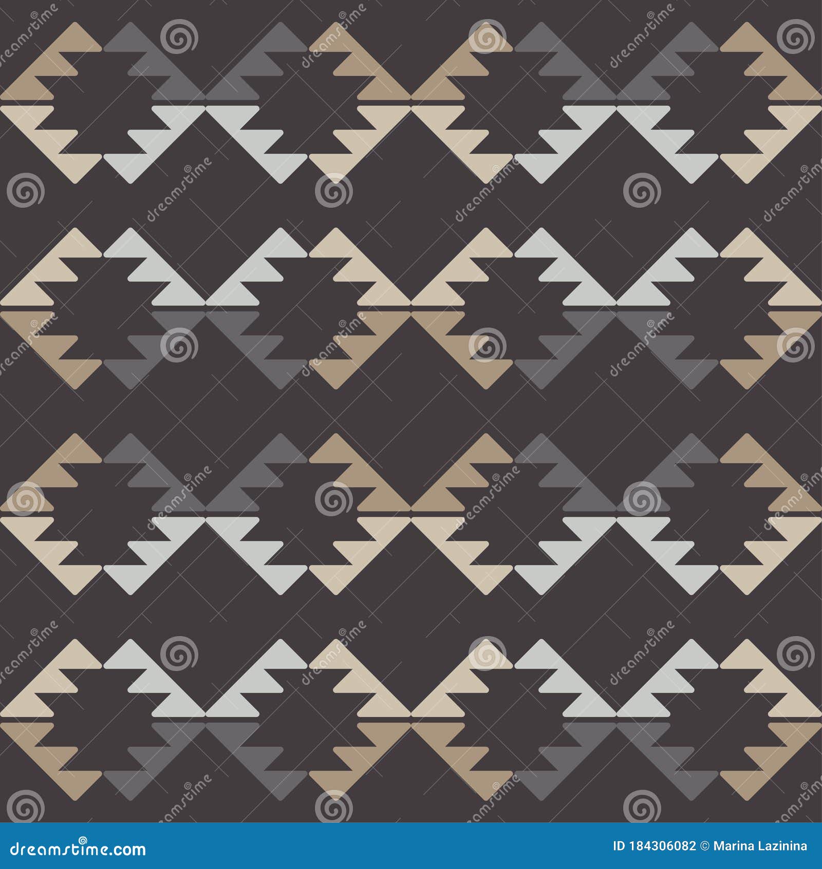 Aztec Elements. Seamless Pattern. Geometry. Ethnic Boho Ornament Stock ...
