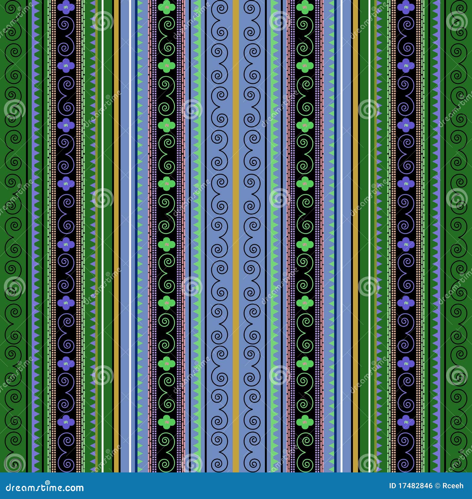 Aztec ethnic texture stock vector. Illustration of tile - 17482846