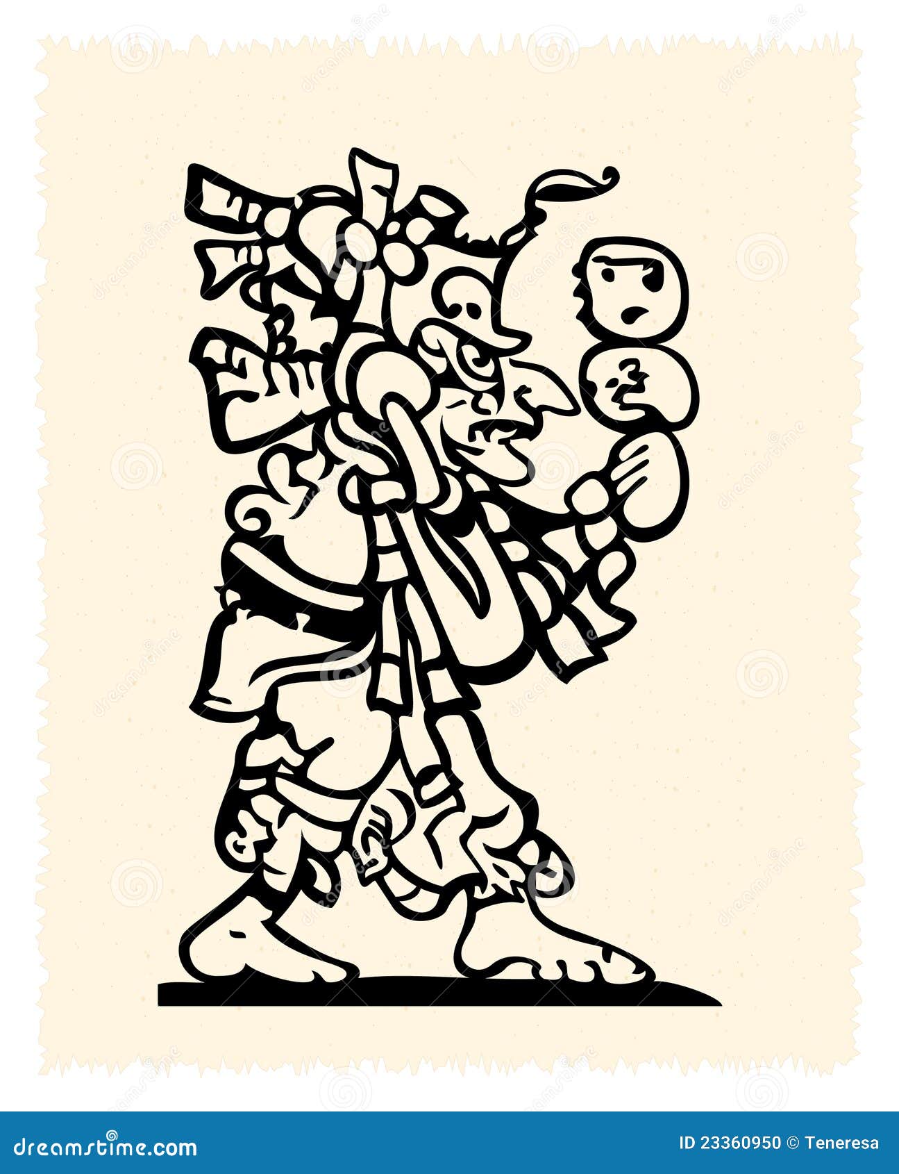 Map Of The Inca Ruin City Machu Picchu, Cusco, Peru Cartoon Vector ...