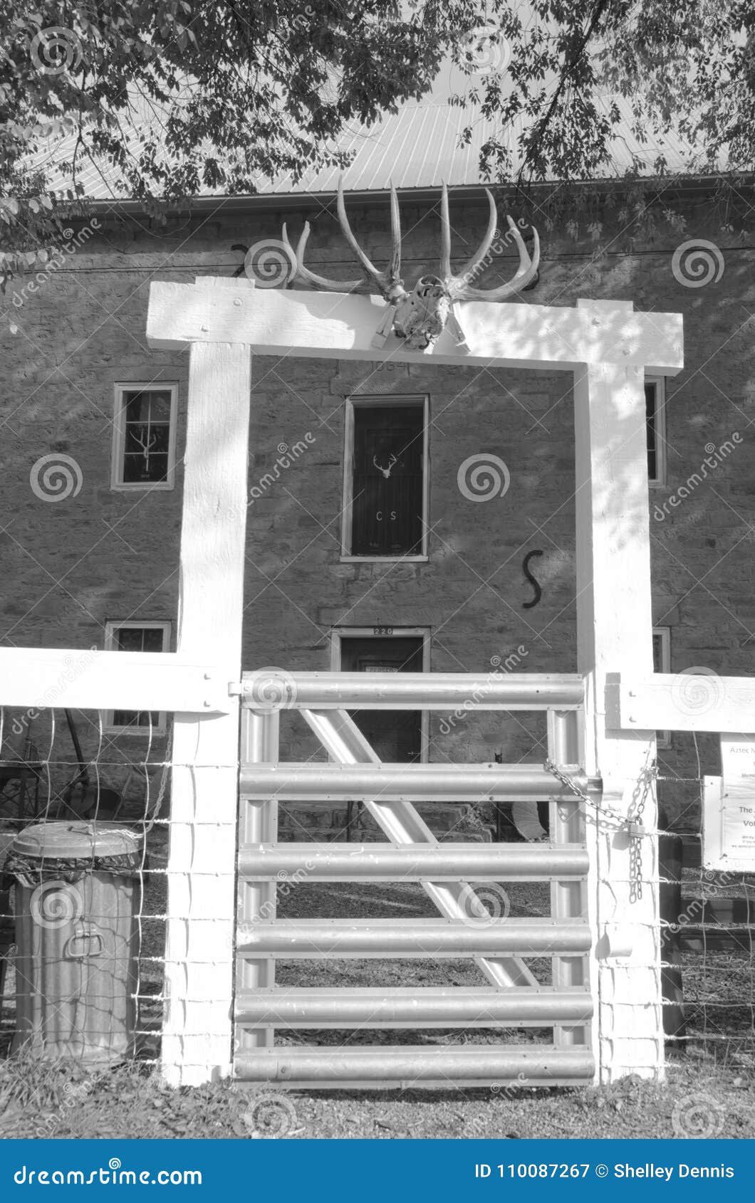 Aztec Mill Museum editorial photography. Image of vertical - 110087267