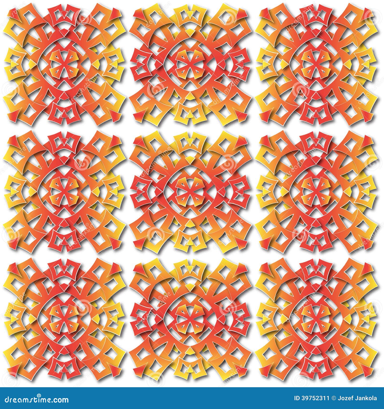 Aztec pattern stock illustration. Illustration of mexican - 39752311