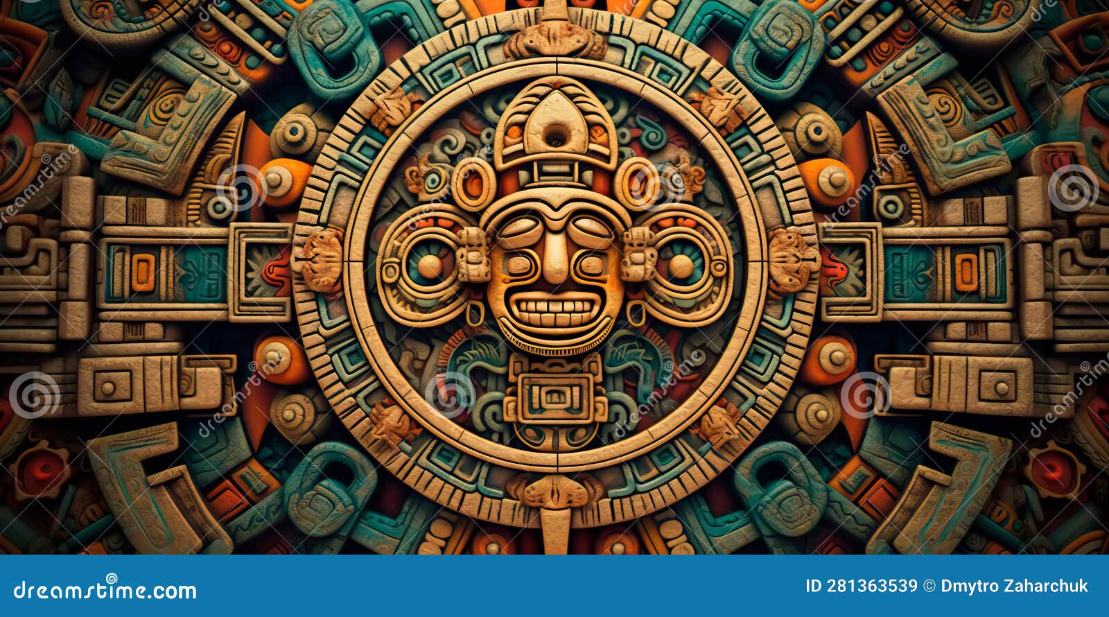 Aztec Pattern Featuring Bold and Intricate Patterns Reminiscent of the ...