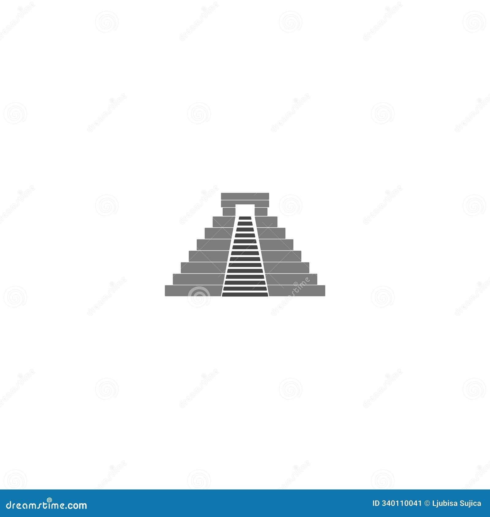 Pyramid Icon Vector. Line Bussiness Pyramide Symbol. | CartoonDealer ...