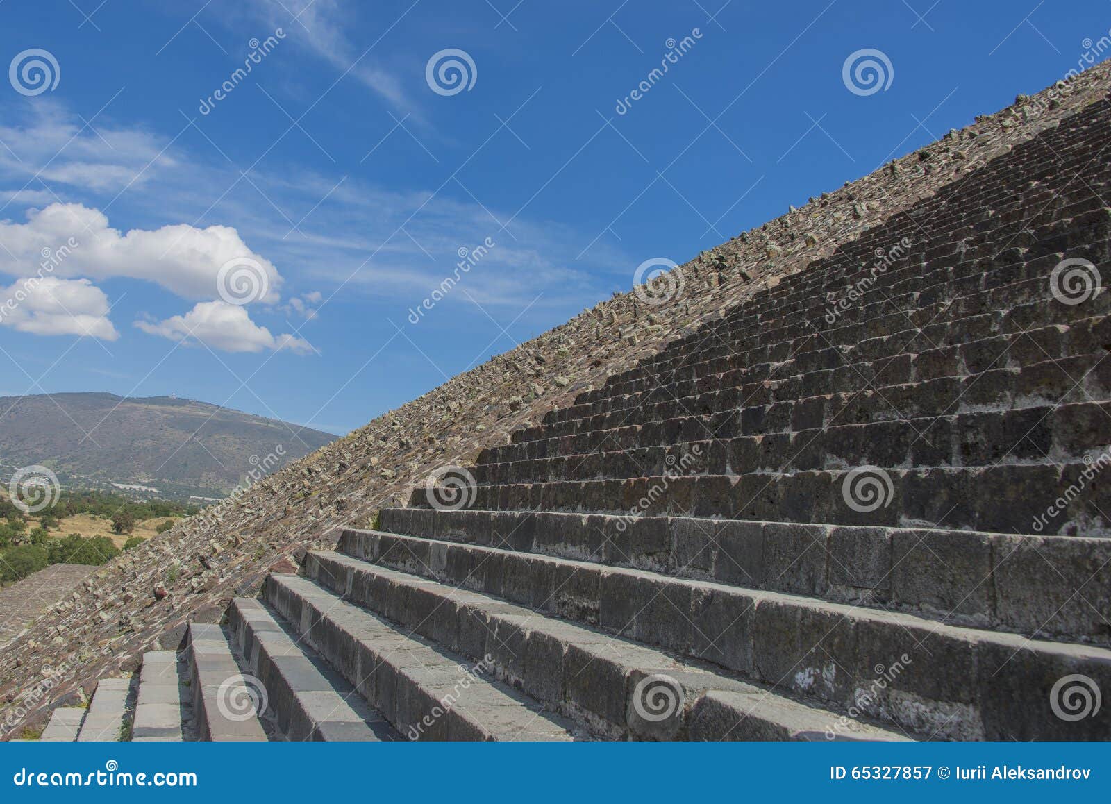 Aztec Ruins in Central Mexico Stock Image - Image of archeology ...