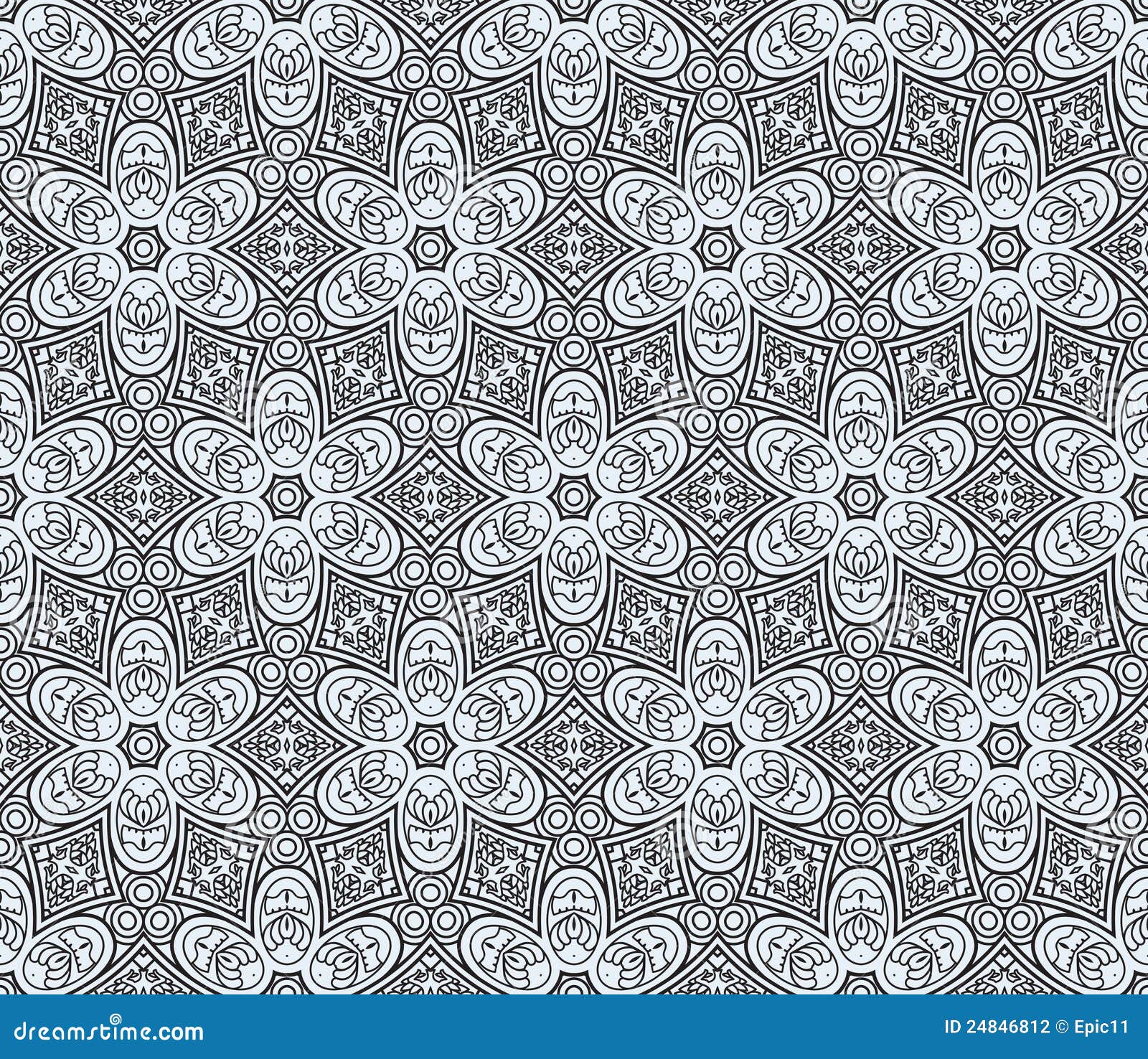 Aztec seamless background stock vector. Illustration of grey - 24846812