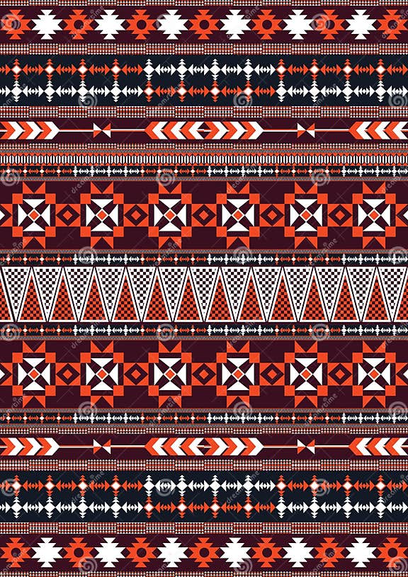 Aztez Background. Vector Illustration Decorative Design Stock Vector ...