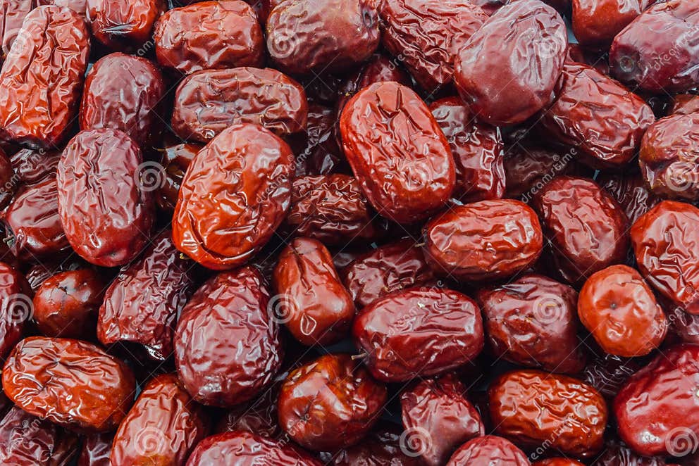 Azufaifa china roja secada imagen de archivo. Imagen de sano - 42524307