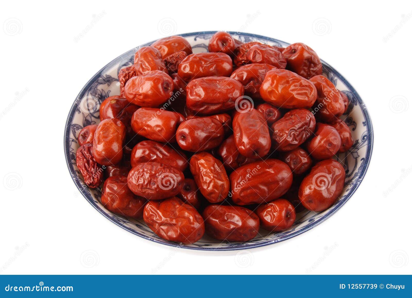 Azufaifa roja imagen de archivo. Imagen de dulce, aislado - 12557739