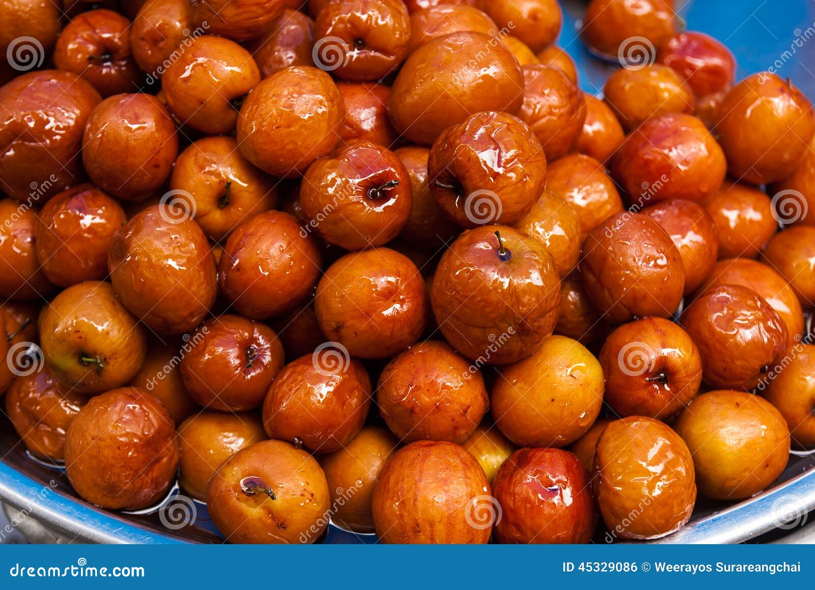 Azufaifa Secada Con El Jarabe Foto de archivo - Imagen de ingrediente ...