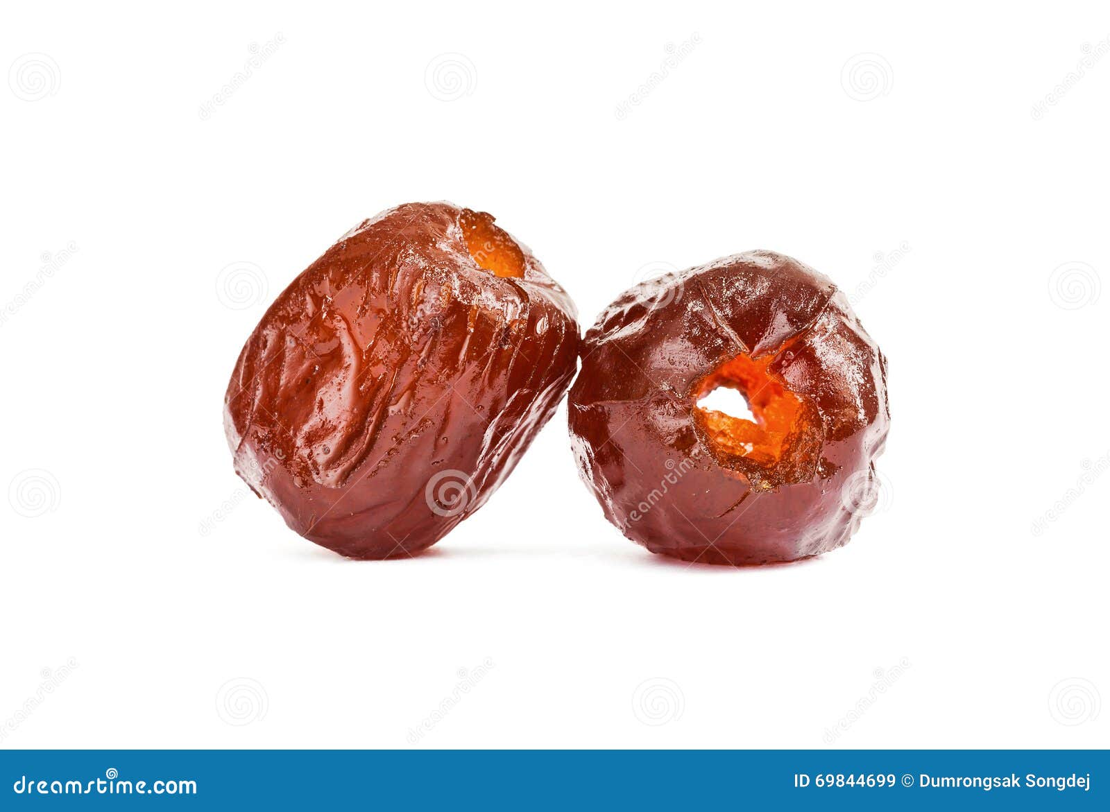 Azufaifa Secada Dulce Aislada En El Fondo Blanco Imagen de archivo ...