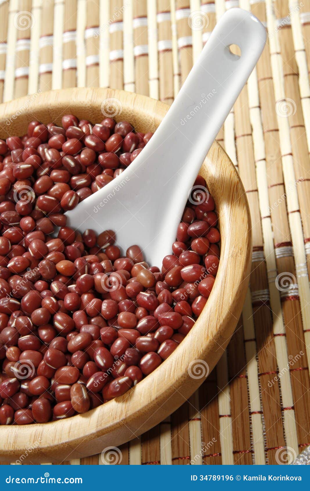 Azuki beans stock photo. Image of ingredient, nutrition - 34789196